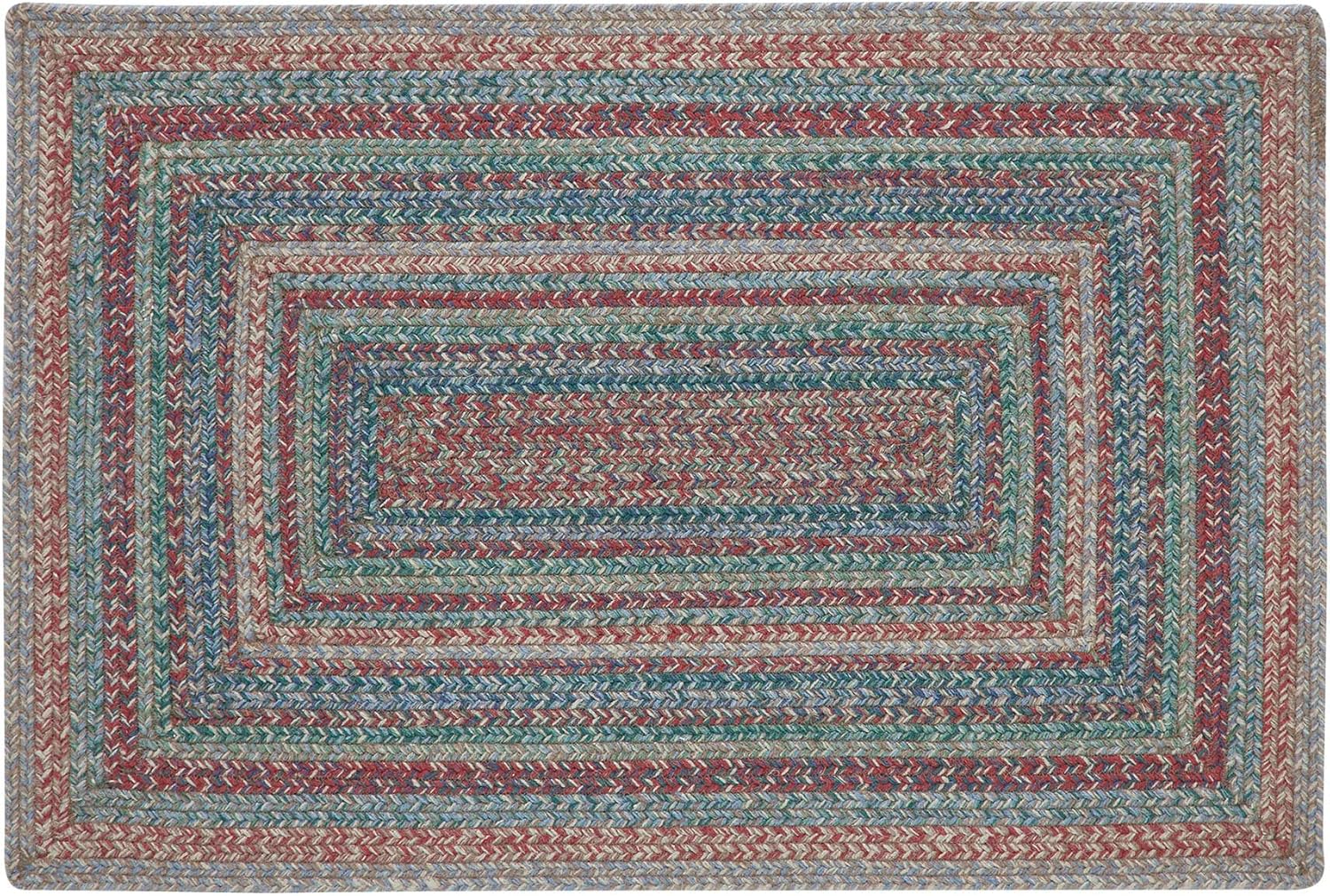 Amazon.com: VHC Brands Multi Jute Rug Rect w/Pad 24x36 : Home & Kitchen