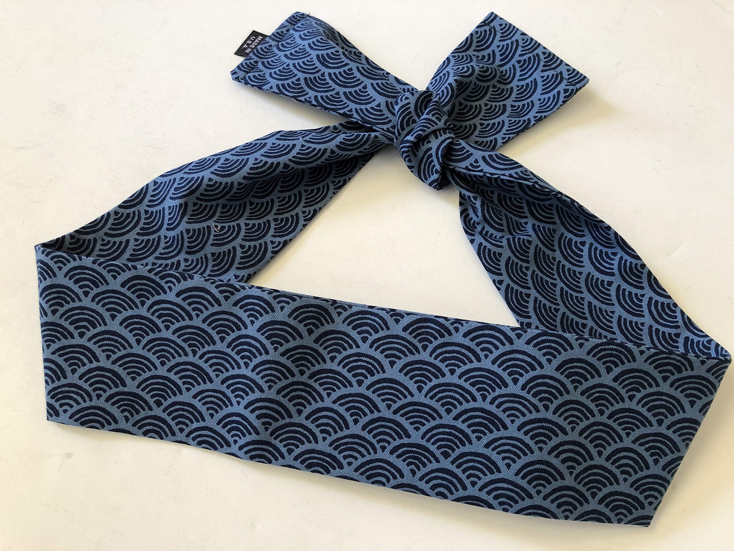 Amazon.com: KUMI Japanese 37 L Headband Hachimaki Marshal Art, Sports ...
