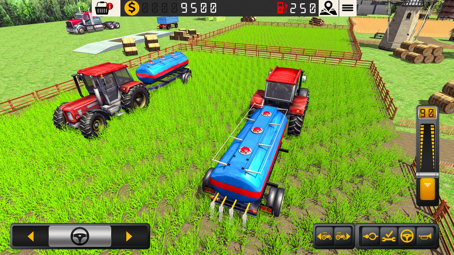 Tractor Driving Farming Games - Grand Farm Simulator 3D - Tractor ...