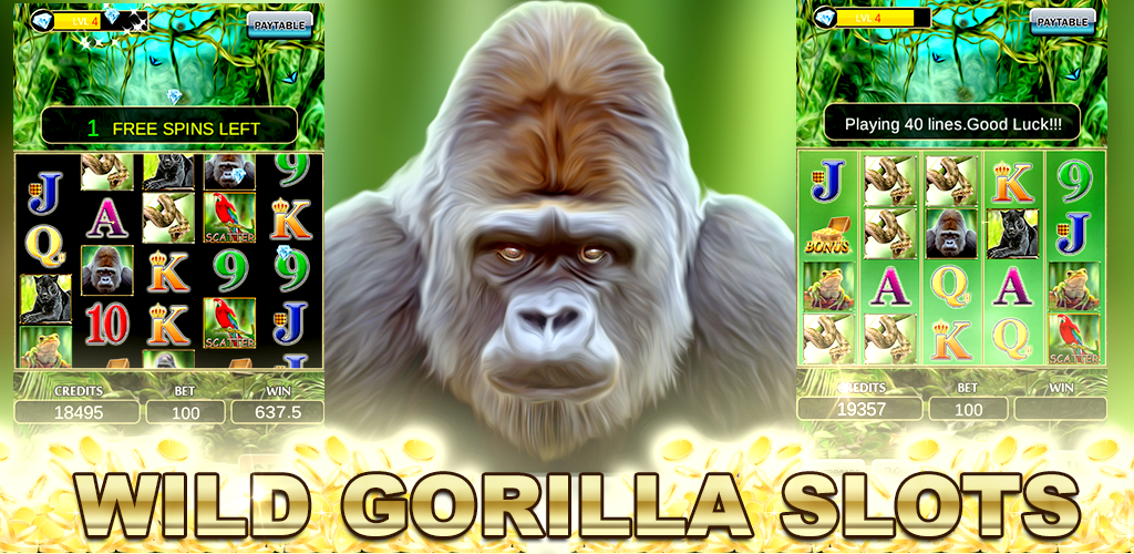 Slot Machine : Wild Gorilla Slots - App on Amazon Appstore