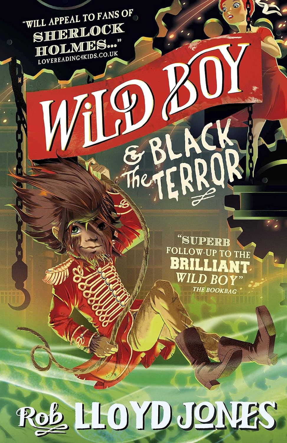 Wild Boy & The Black Terror: Rob Lloyd Jones: 9781406359497: Amazon.com ...