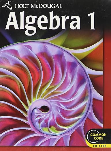 Amazon.com: Algebra 1 Common Core: 9780547647036: Holt Mcdougal: Books