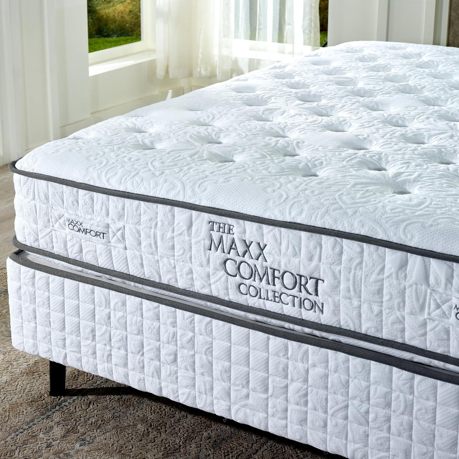Amazon.com: MAXX Sleep 11" Flippable Luxury Hybrid Mattress - Memory ...