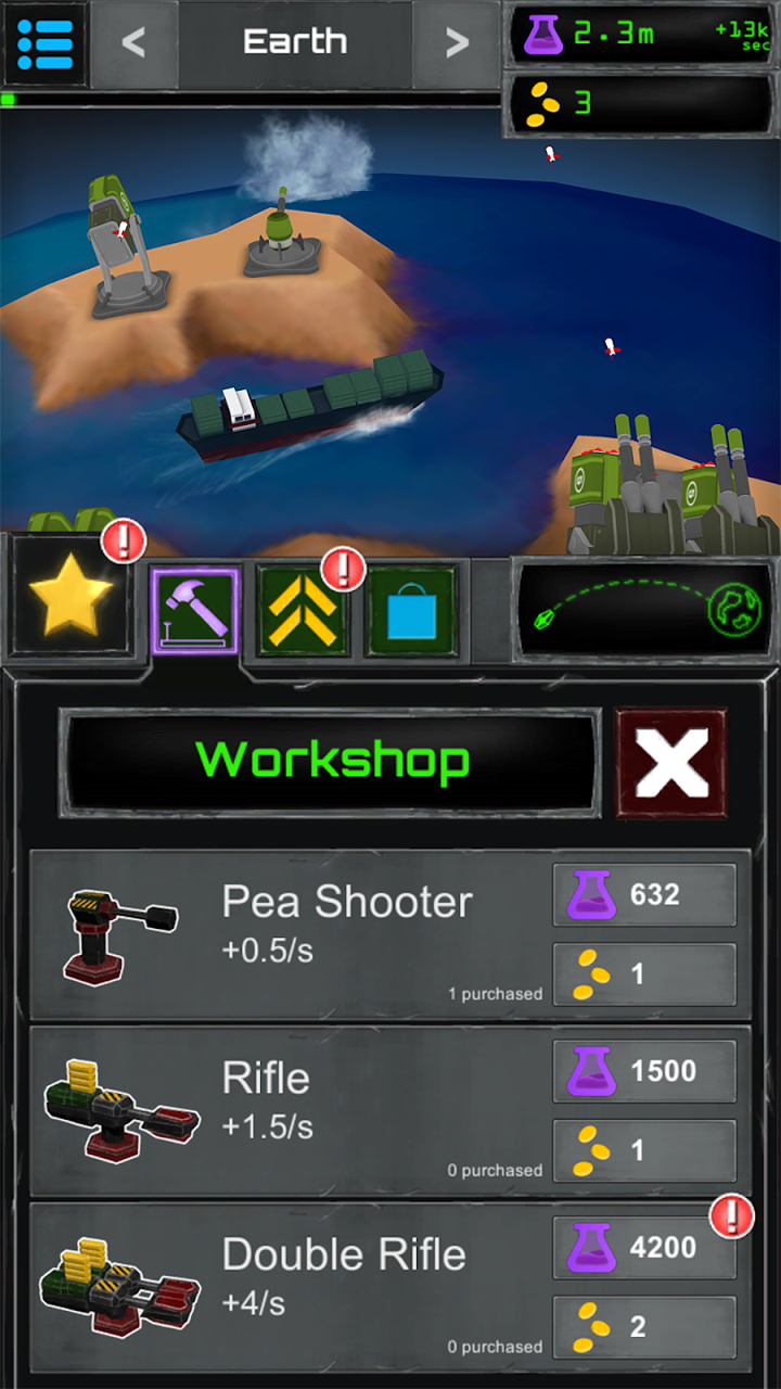 Turret Fusion Idle Clicker - App on Amazon Appstore