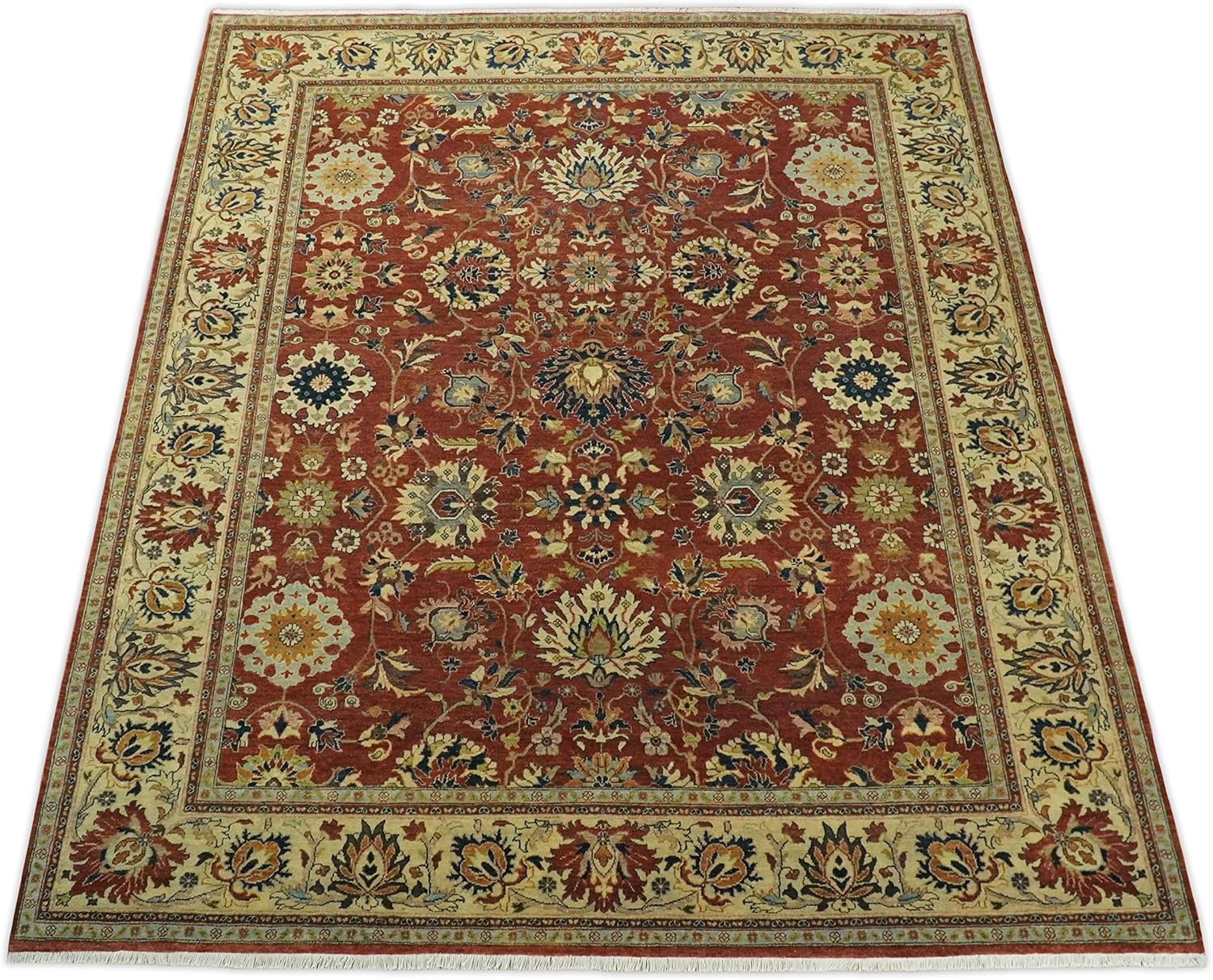 Amazon.com: Artisan's Arc Large Antique 8x10 Vintage Traditional Red ...