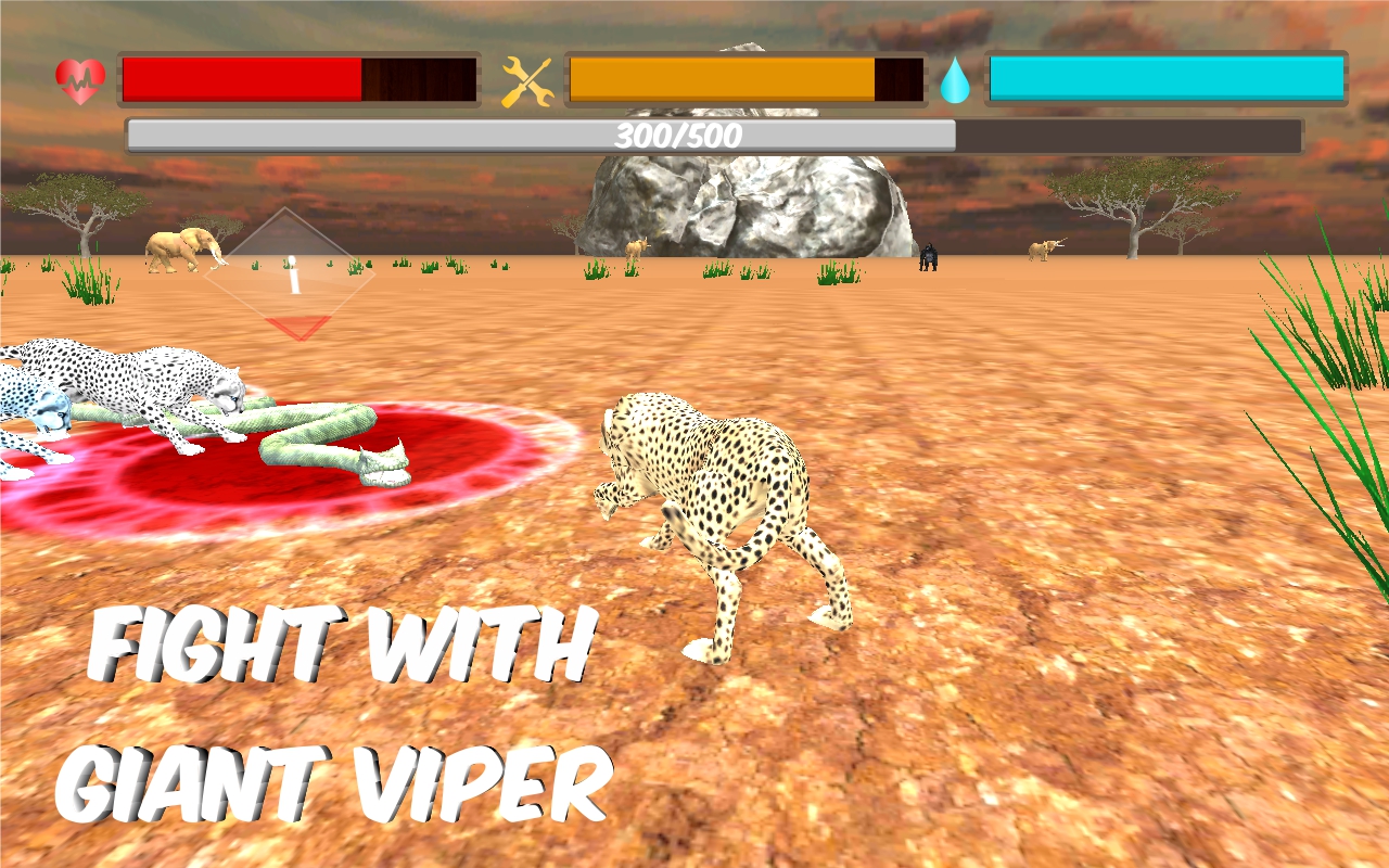 Wild Cheetah Family Simulator 3D - App on Amazon Appstore