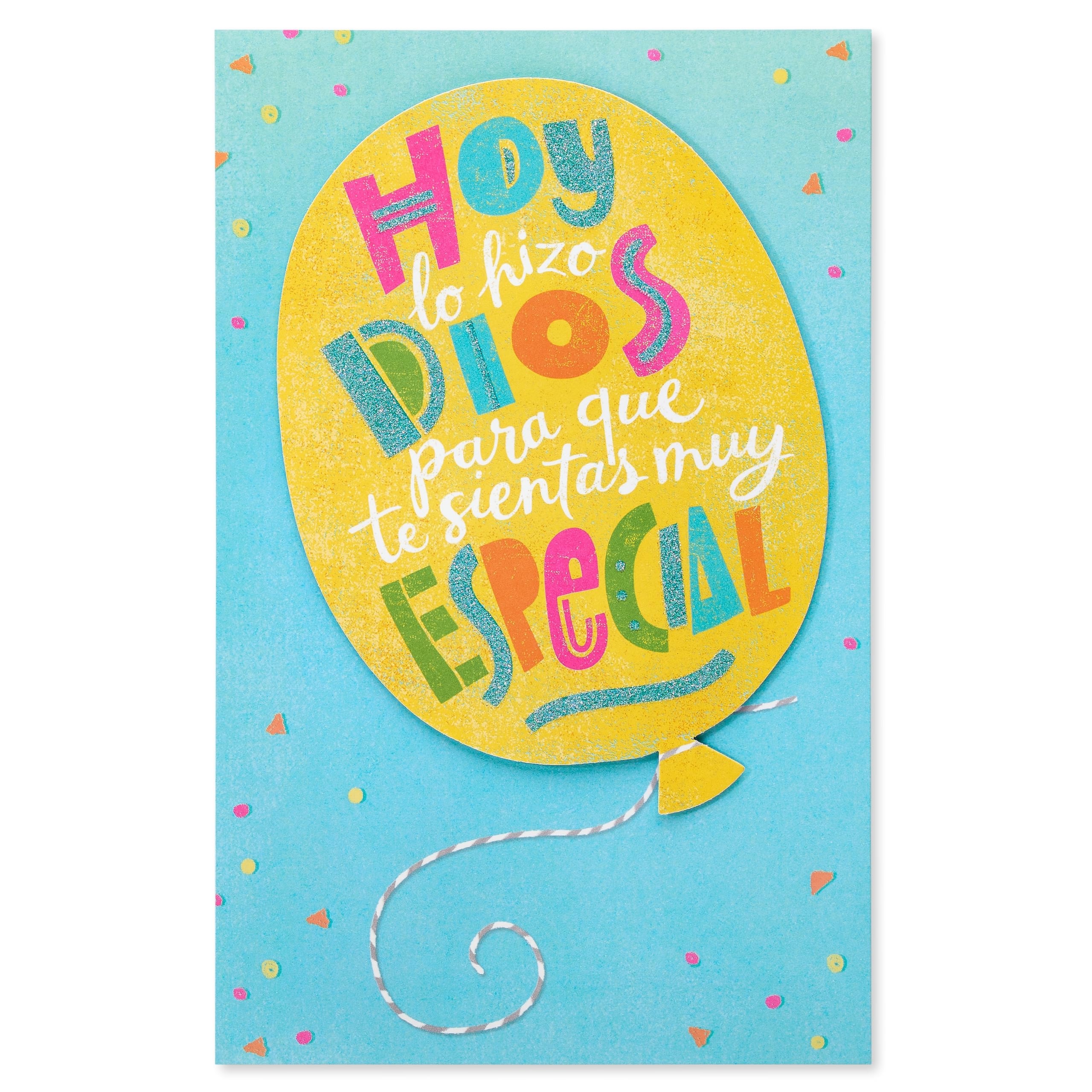 Spanish Birthday Card Wording