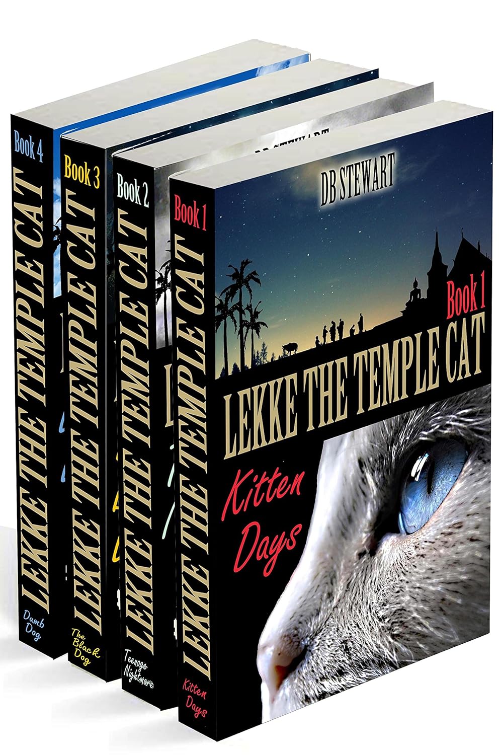 Amazon.com: Lekke The Temple Cat: Books 1 - 4: Hilarious And ...