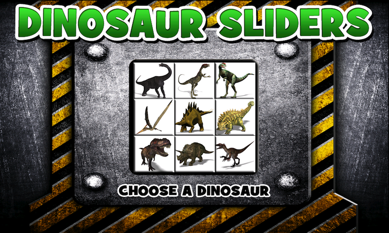 Dinosaur Sliders Puzzle - App on the Amazon Appstore