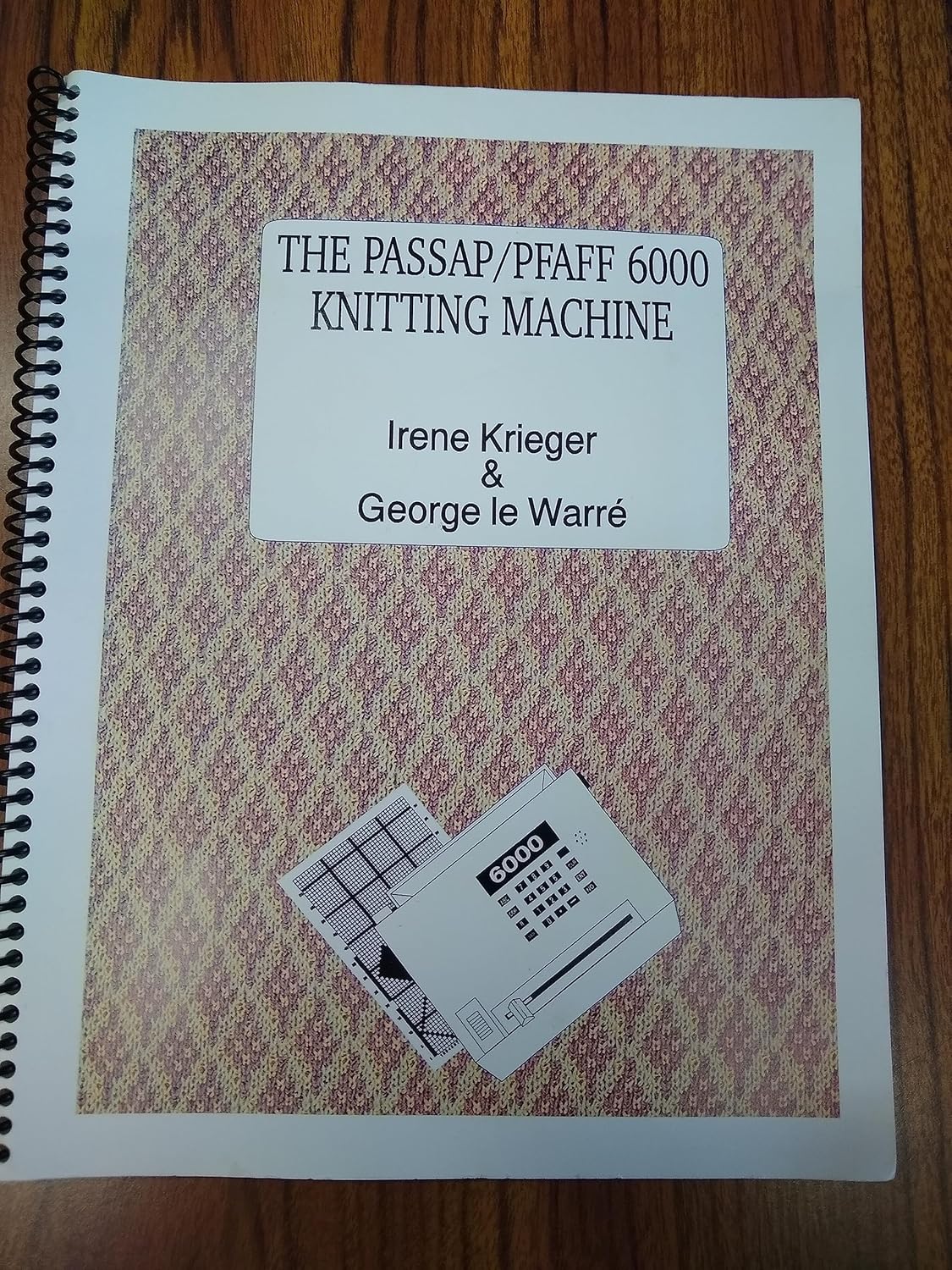 Passap/Pfaff 6000 Electronic Knitting Machine: Irene Krieger ...