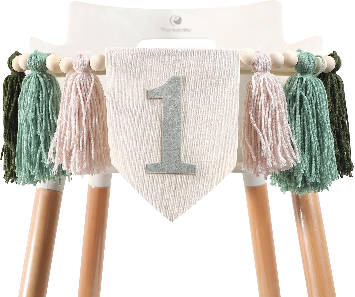 Amazon.com: Wild One First Birthday Yarn Tassel Banner - Tassel Garland ...