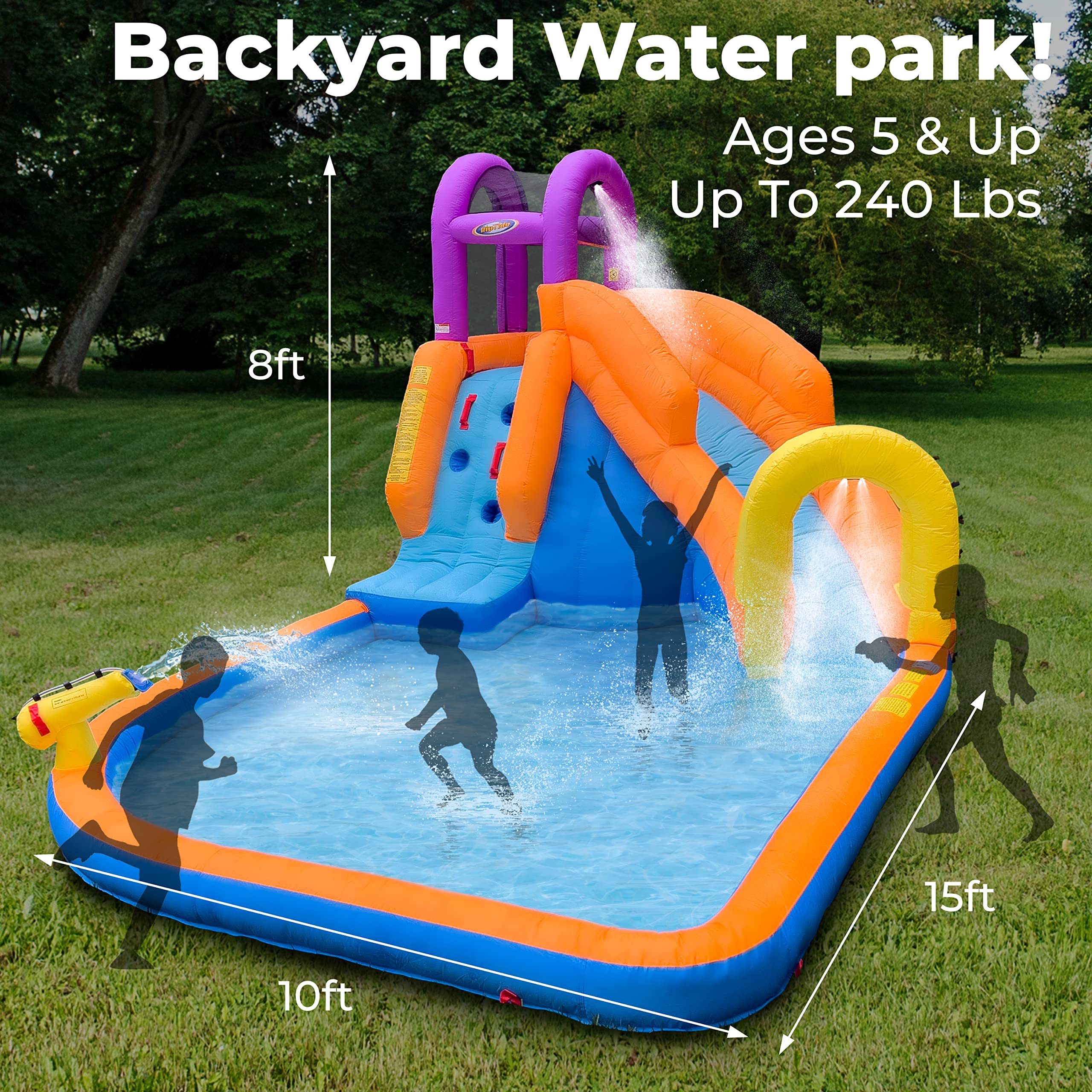 Tornado Inflatable Water Slide