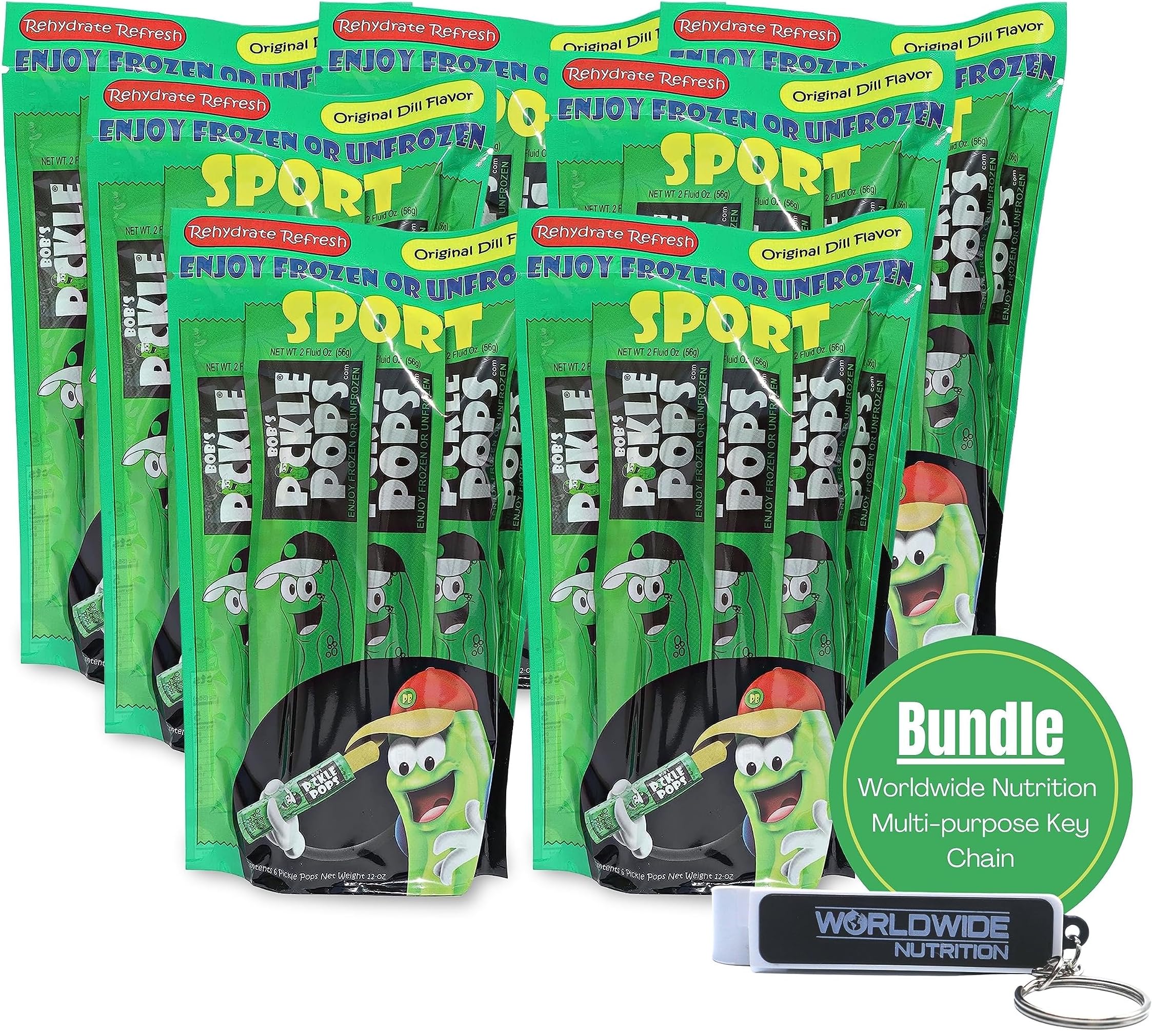 Amazon.com : Worldwide Nutrition Bundle, 2 Items: Bob's Original Dill ...