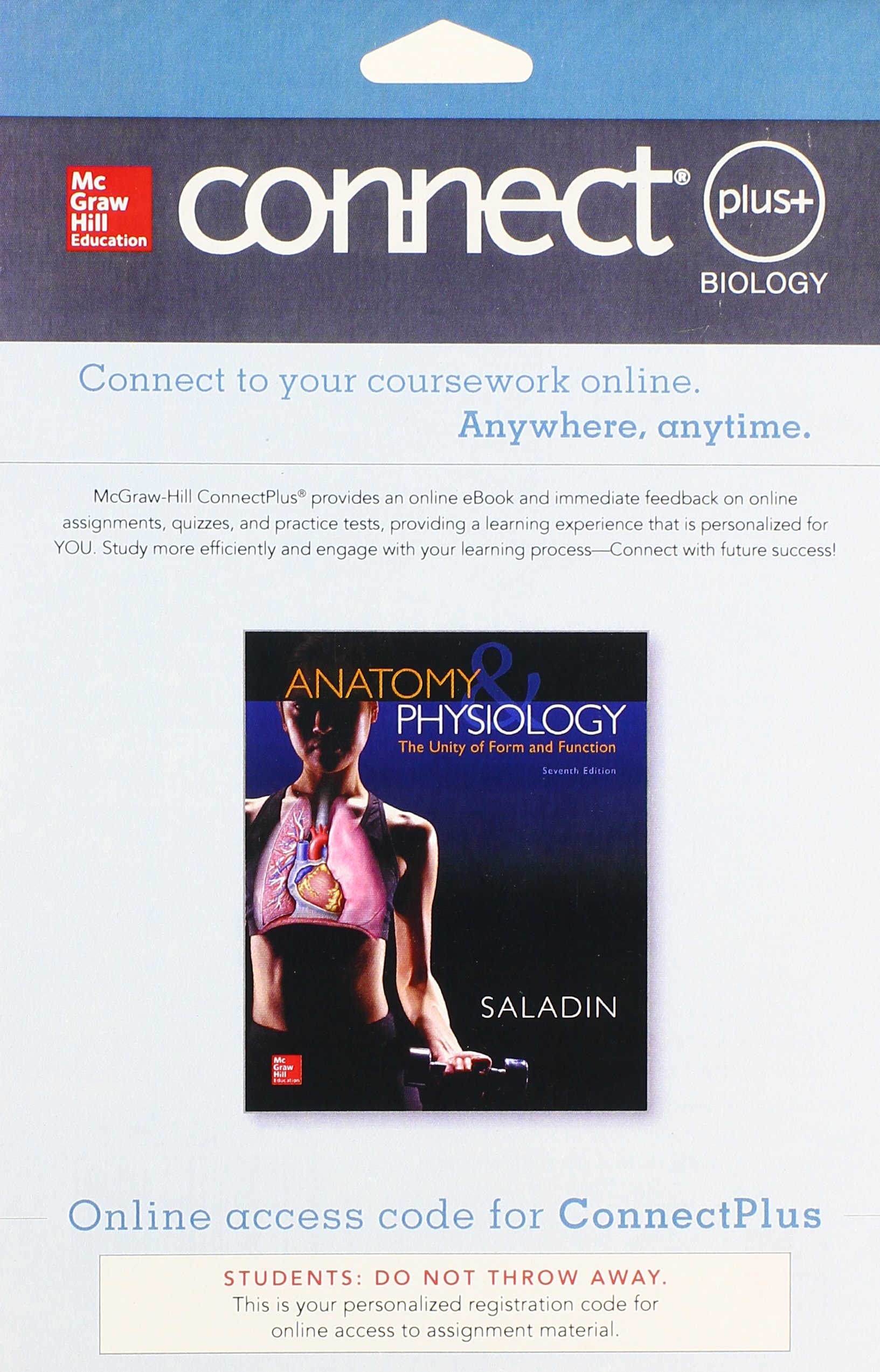 Amazon.com: Connect Access Card for Anatomy & Physiology: 9780077676698 ...