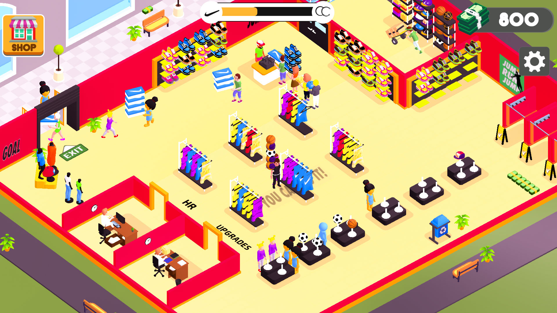 My Idle Shopping Outlet Tycoon Games 3D: Perfect Supermarket Fashion ...