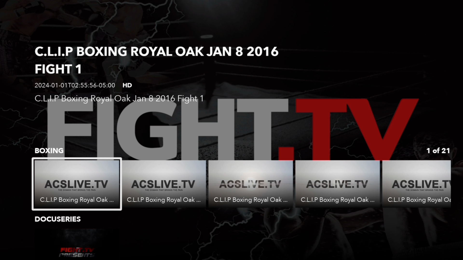 FIGHT.TV - App on Amazon Appstore