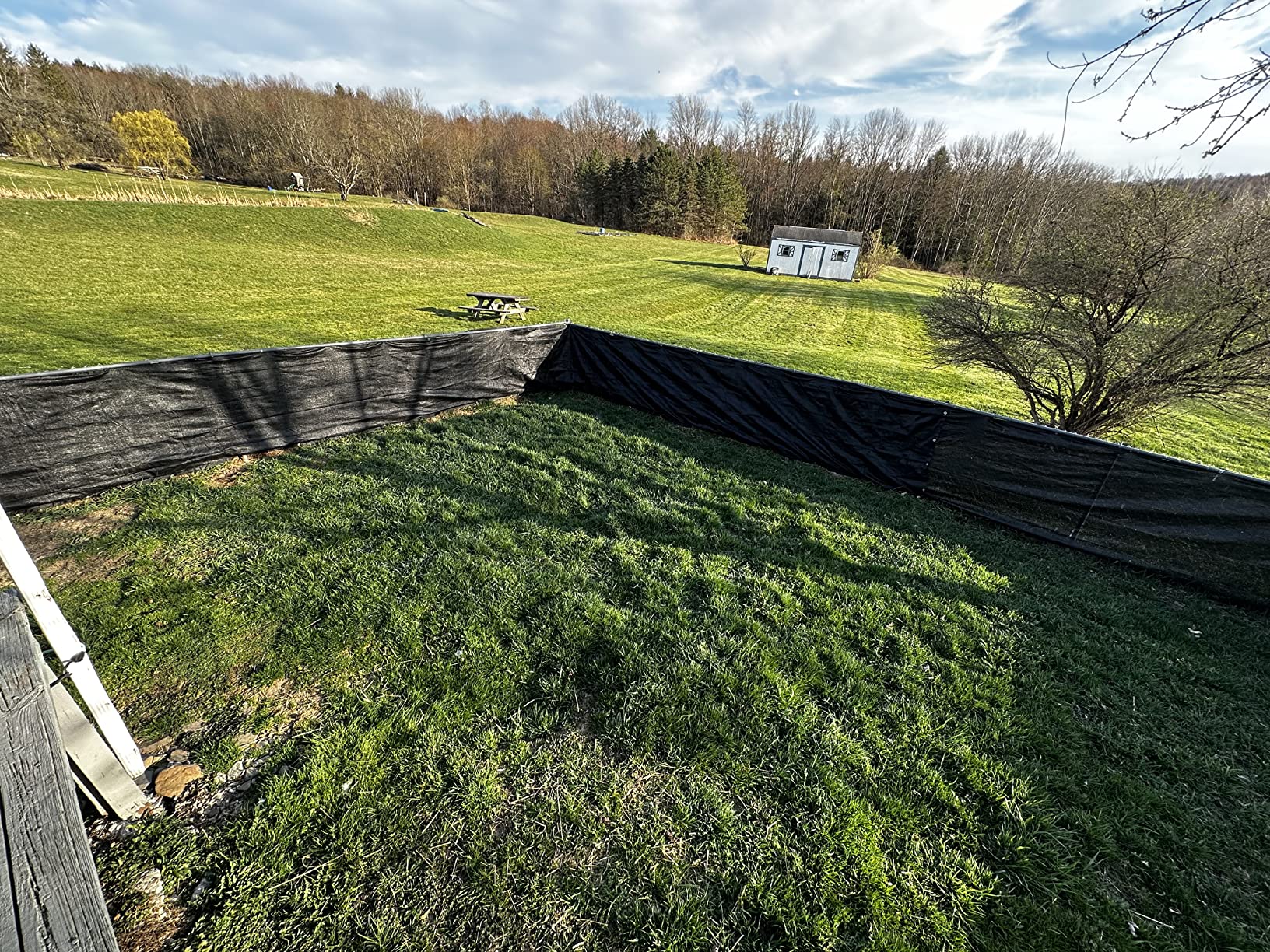 $8/mo - Finance UIRWAY Privacy Screen Fence 5ft x 50ft Sand Covering ...