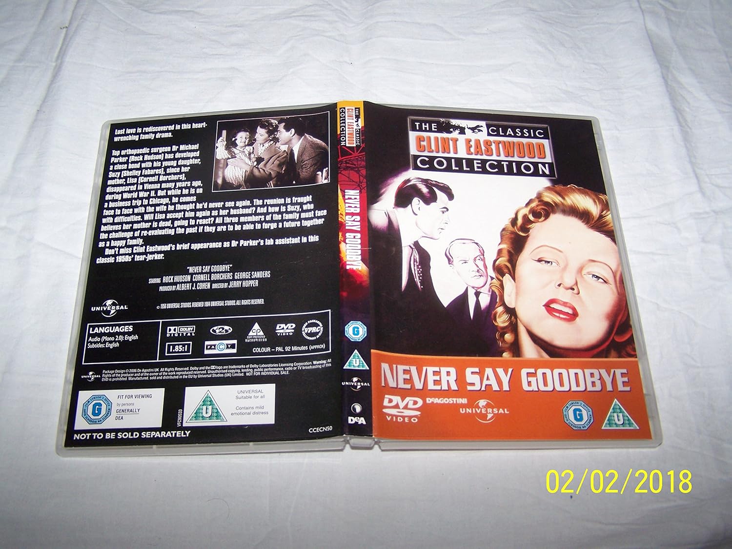 Amazon.com: Never Say Goodbye (DVD) (1956) : Movies & TV