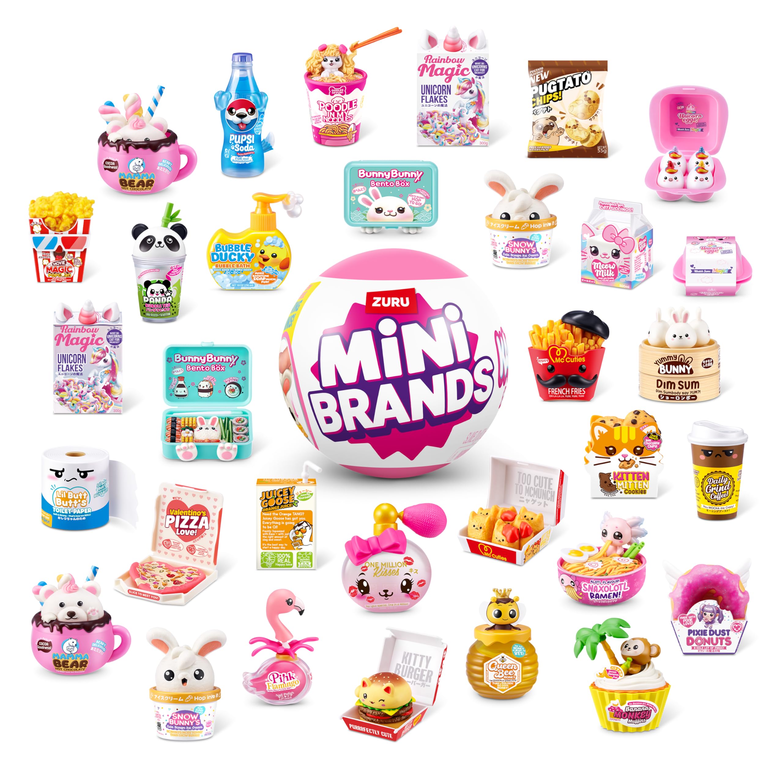 Snapklik.com : Mini Brands Kawaii Capsule By ZURU, Surprise Kawaii ...