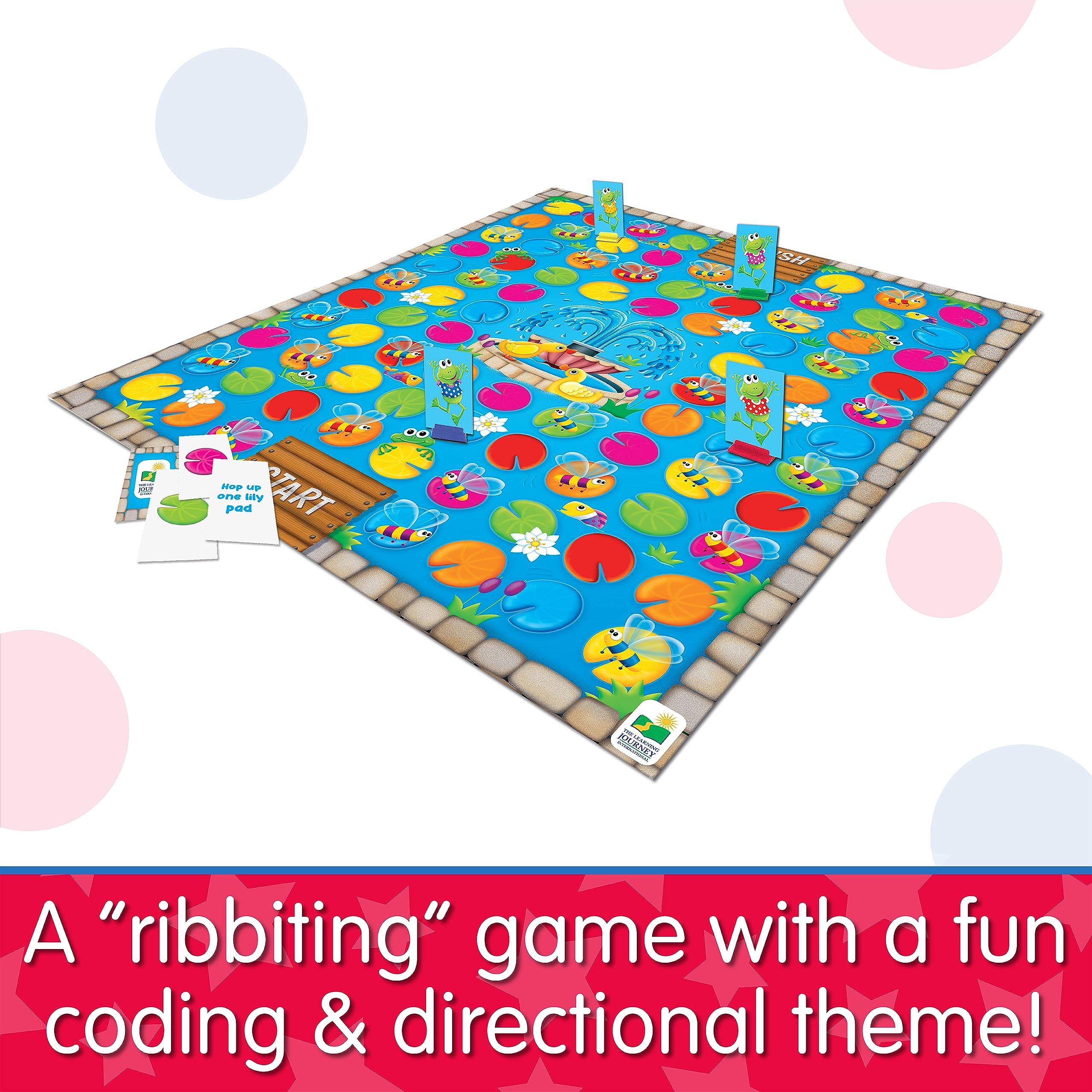 Snapklik.com : Play It Game - Hop To It - Coding Game For Kids Ages 3 And Up - Award Winning Toys