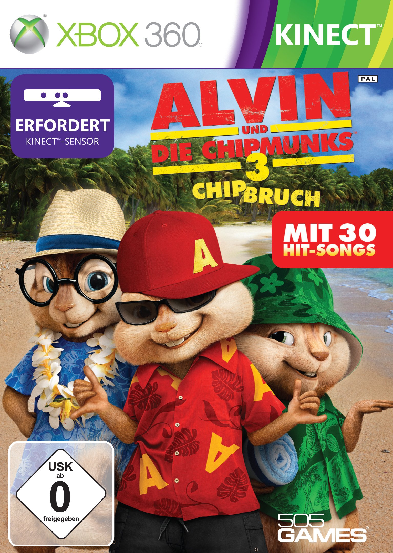 Alvin und Die Chipmunks 3 - Chip Bruch (Kinect) - [Xbox 360] : Amazon ...