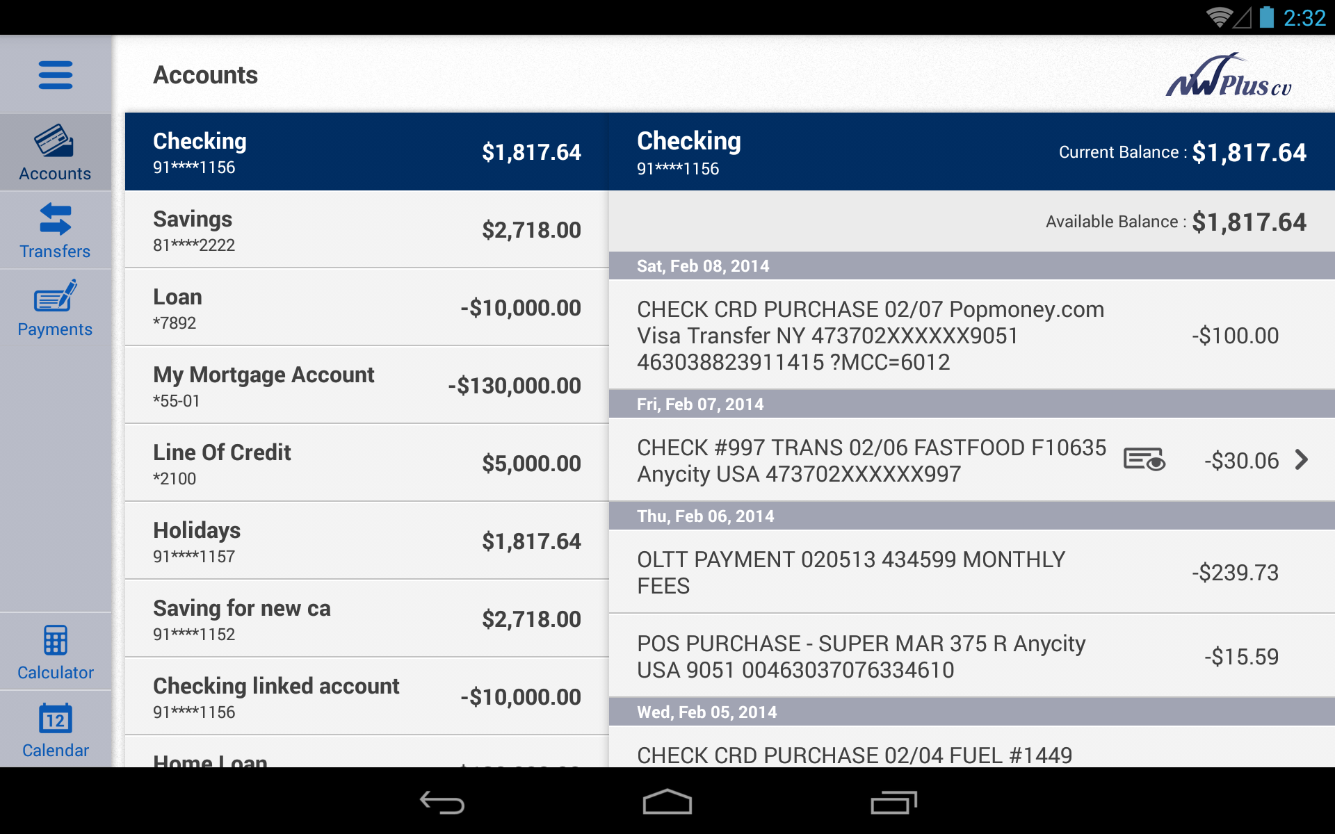 NW Plus CU Tablet - App on Amazon Appstore