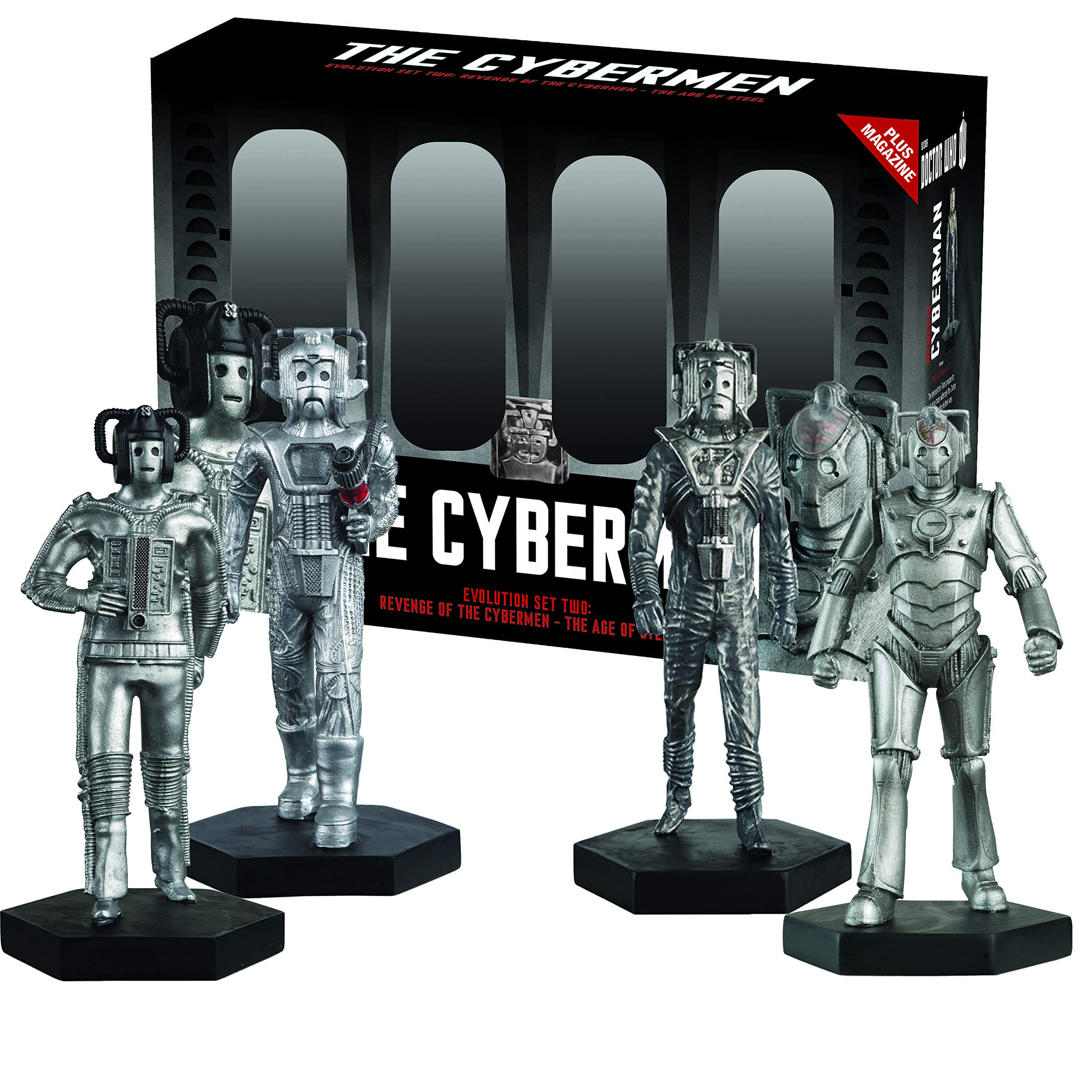 Doctor Who - Evolution Set 2 (Revenge Of the Cybermen) - Doctor Who Figurine Collection by ...