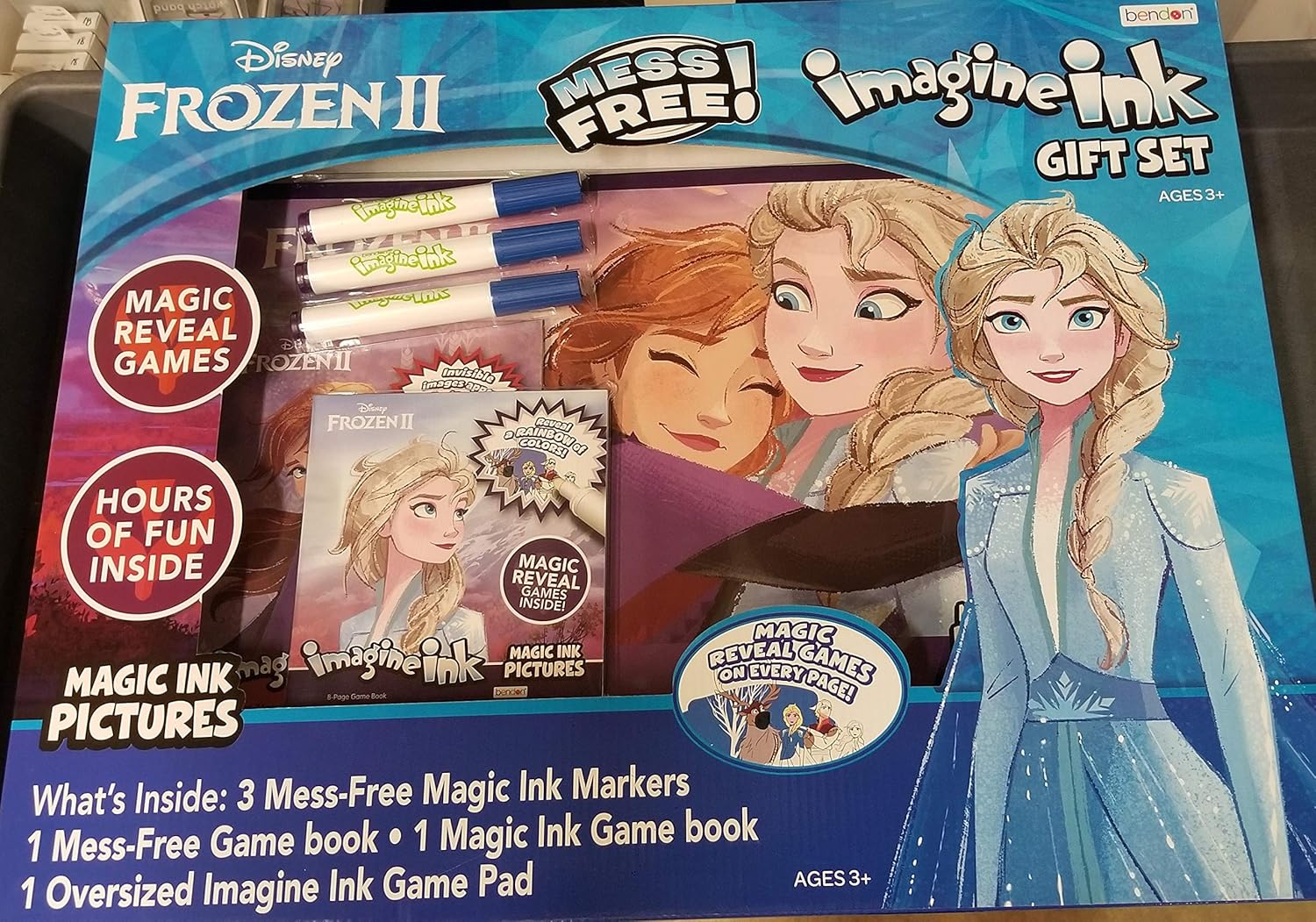 Amazon.com: Imagine Ink Disney Frozen II Magic Ink - Magic Pictures ...