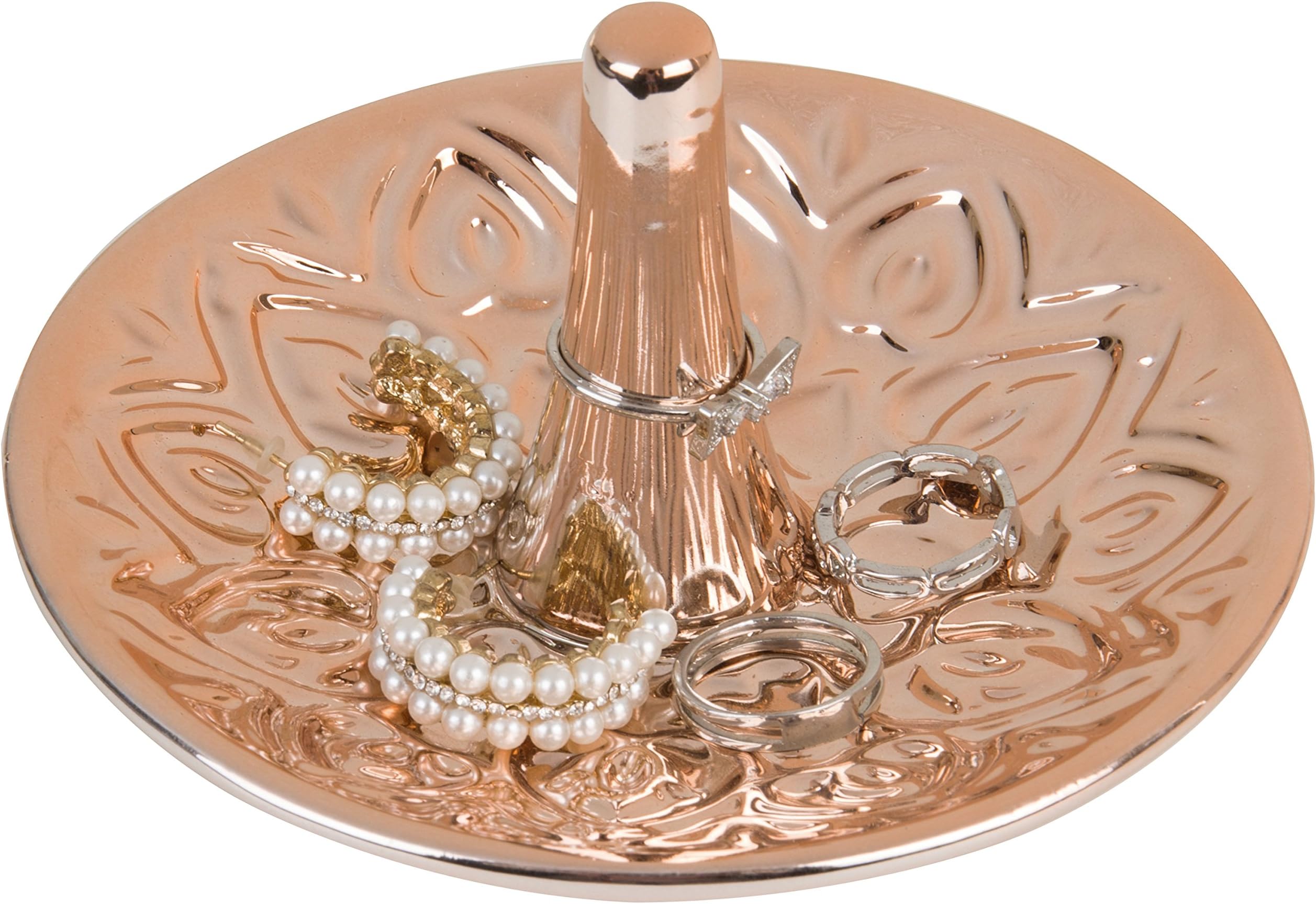Amazon.com: JWT Astyle Luxury Peacock Ring Holder Dish Jewelry Tray ...