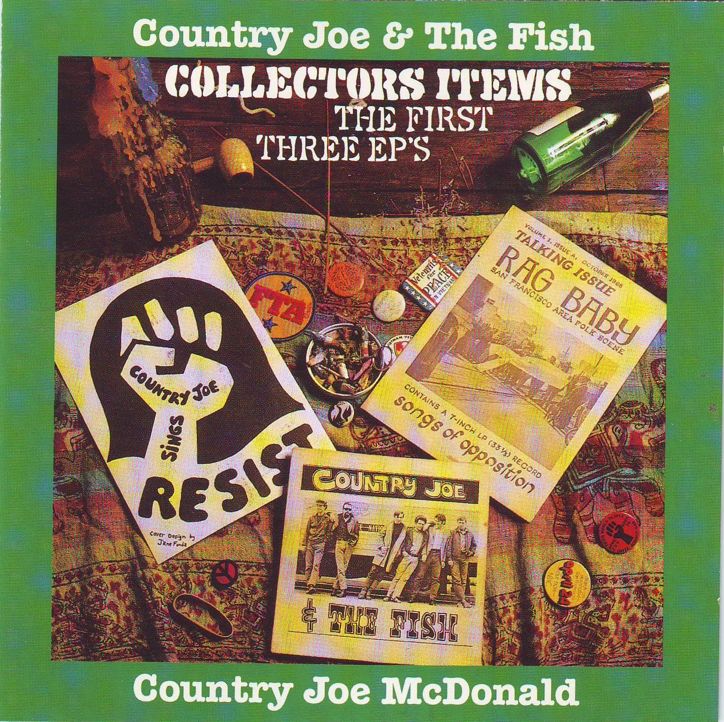 Collectors Items: First Three Ep's: Mcdonald, Country Joe, Fish: Amazon ...