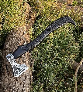Amazon.com : Raven Axe - Battle Ready Raven Axe (AK1109X)-Viking ...