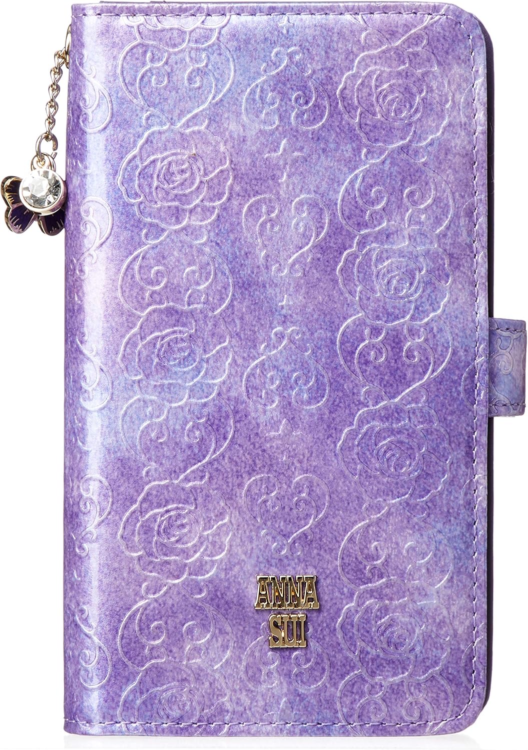 Amazon.co.jp: [ANNA SUI] [アナ スイ]iPhone ケース iPhone6/7/8対応ケース 【新型】ローズハート ラベンダー : 家電＆カメラ