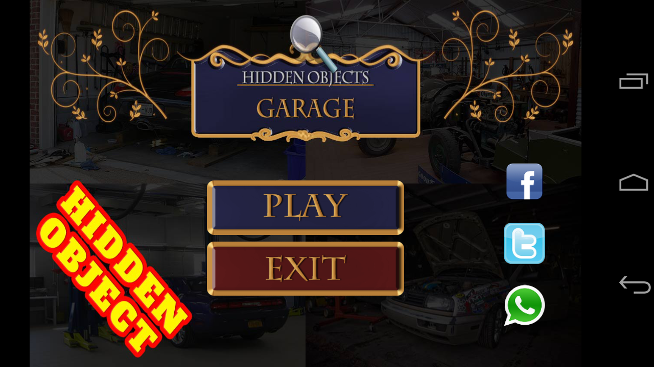 Hidden Objects Game - Garage - App on Amazon Appstore