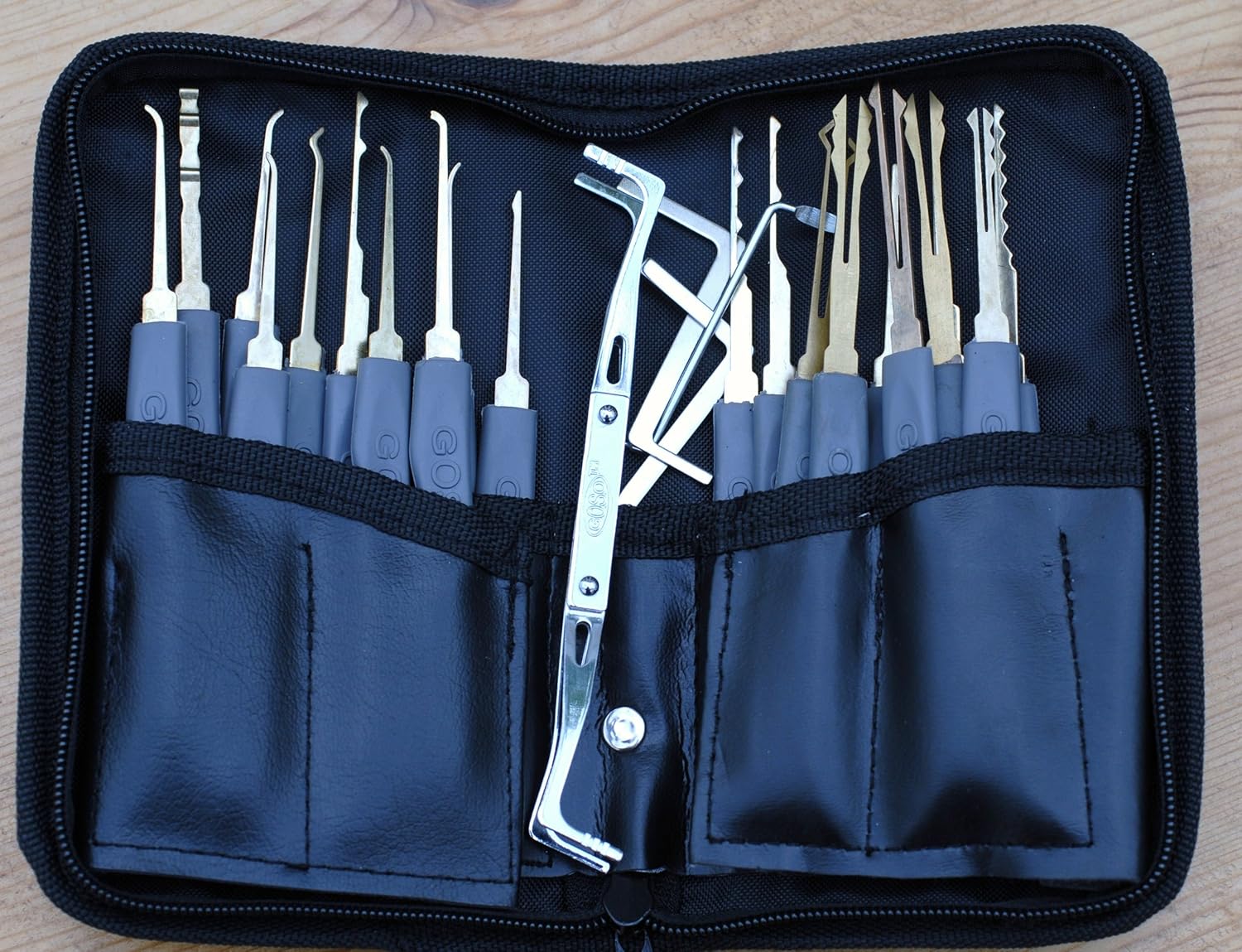 24 piece GOSO lock pick set : Amazon.co.uk: DIY & Tools