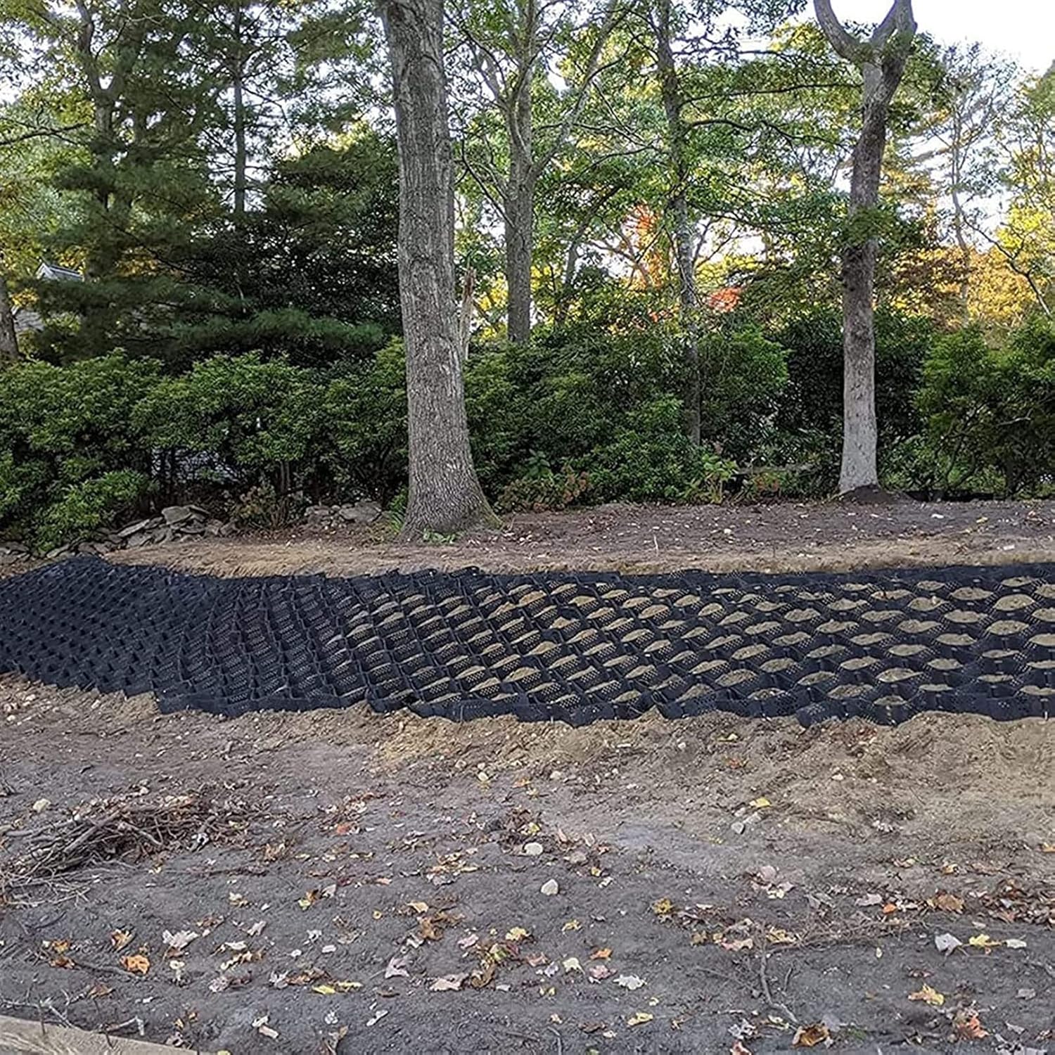 Amazon.com : JOELEW Geogrid Gravel Grid Expansion& Foldable Gravel ...