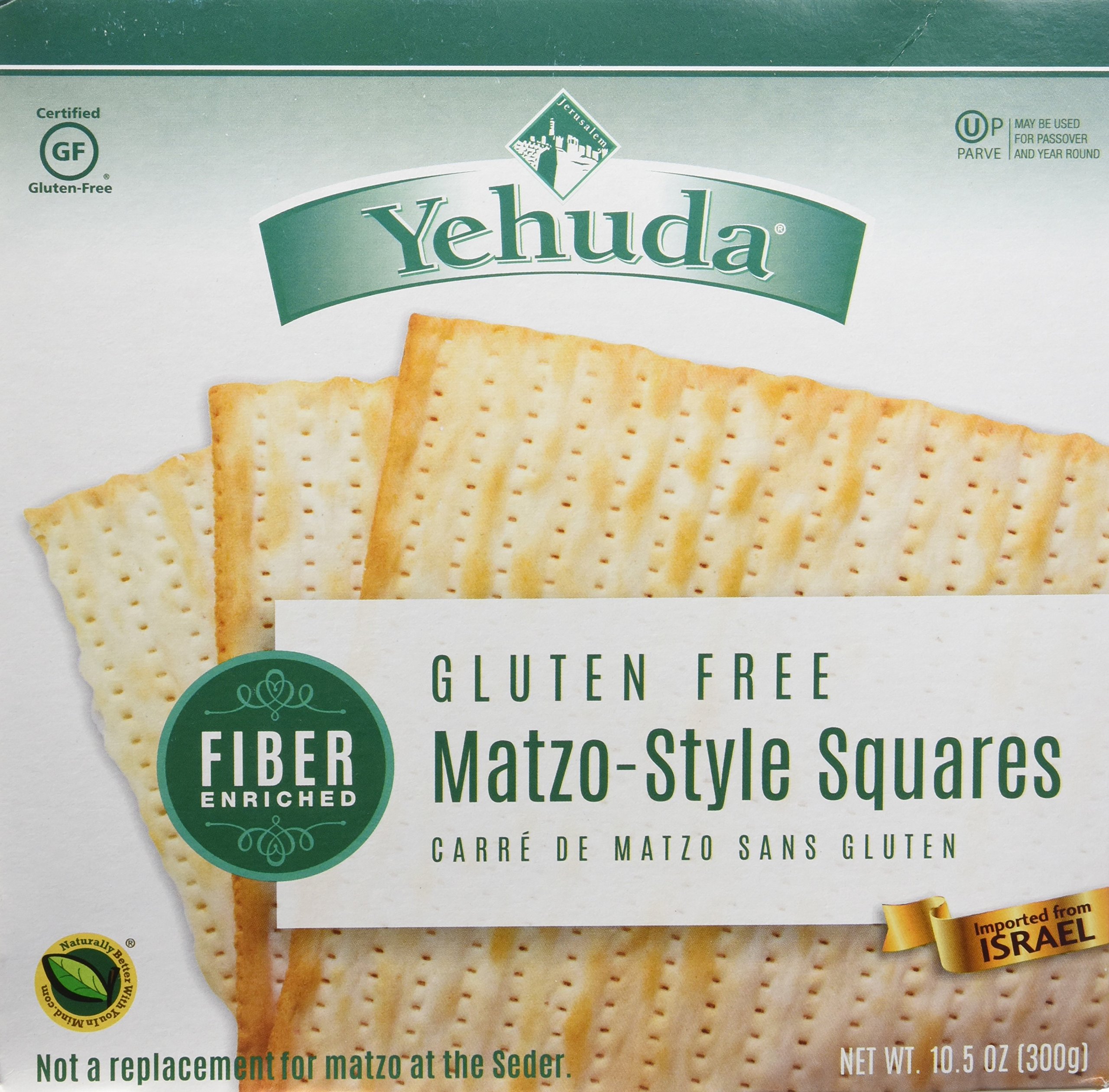 Snapklik.com : Yehuda Gluten Free High Fiber Matzo Style Squares