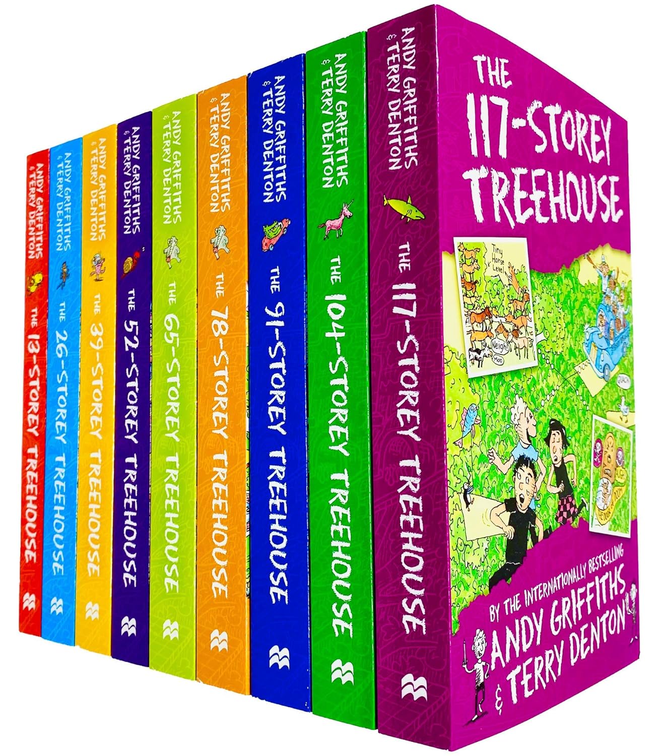 Andy Griffiths The Treehouse Books Collection 7 Books Set : Andy ...