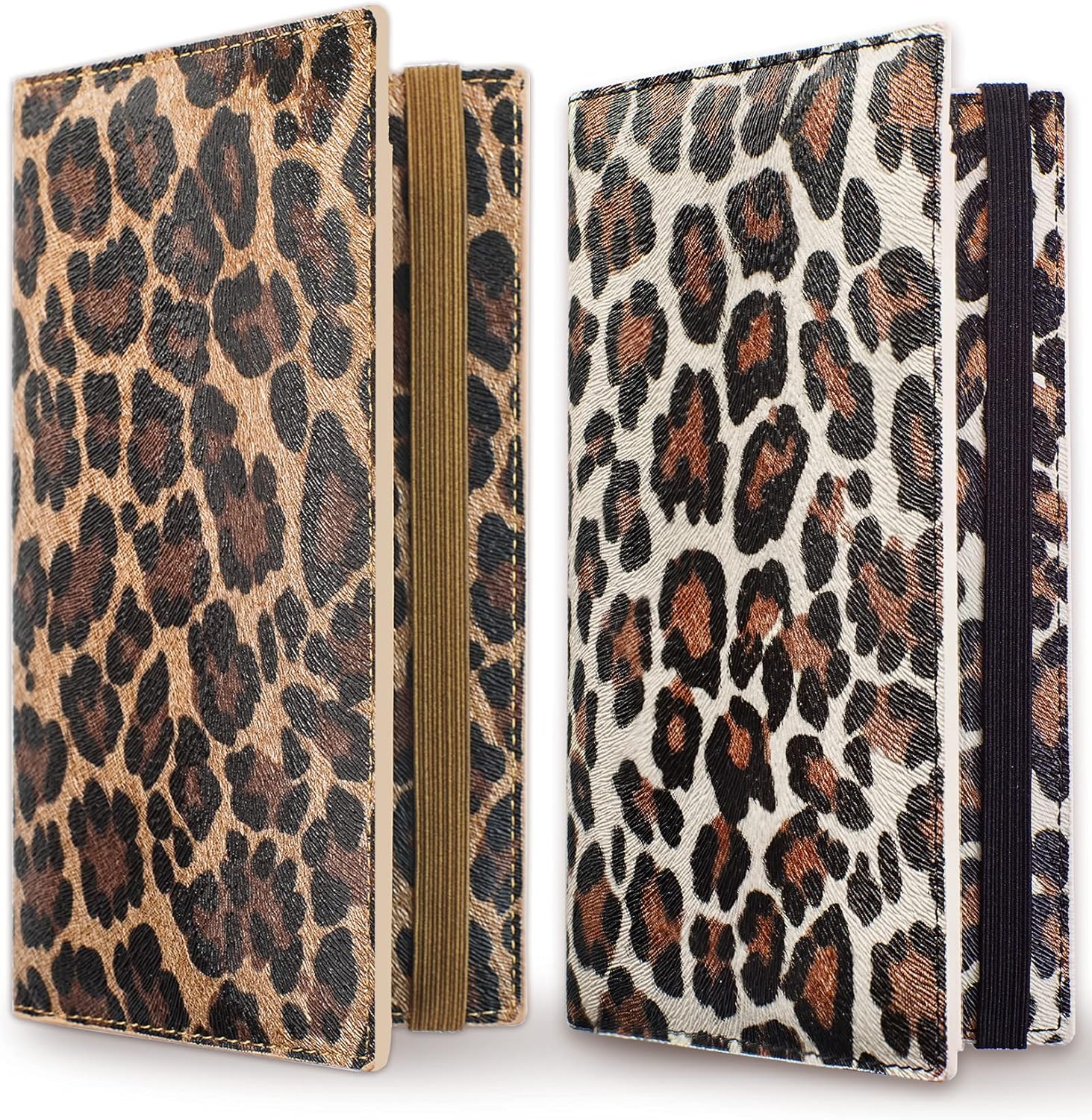 Amazon.com: Zreal Checkbook Cover for Men & Women, 2 Pack Premium Vegan ...