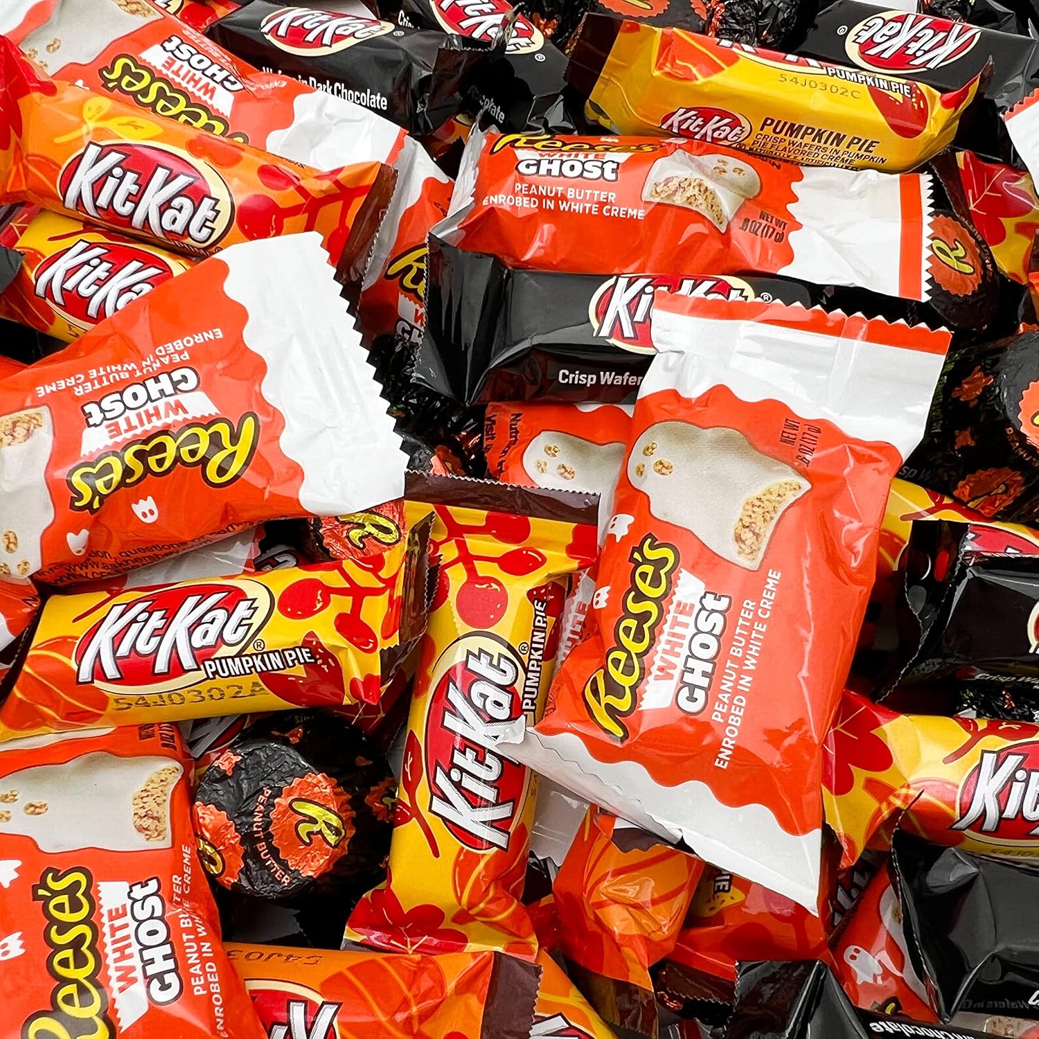 Amazon.com : LaetaFood Chocolate Candy Assortment KITKAT Pumpkin Creme ...