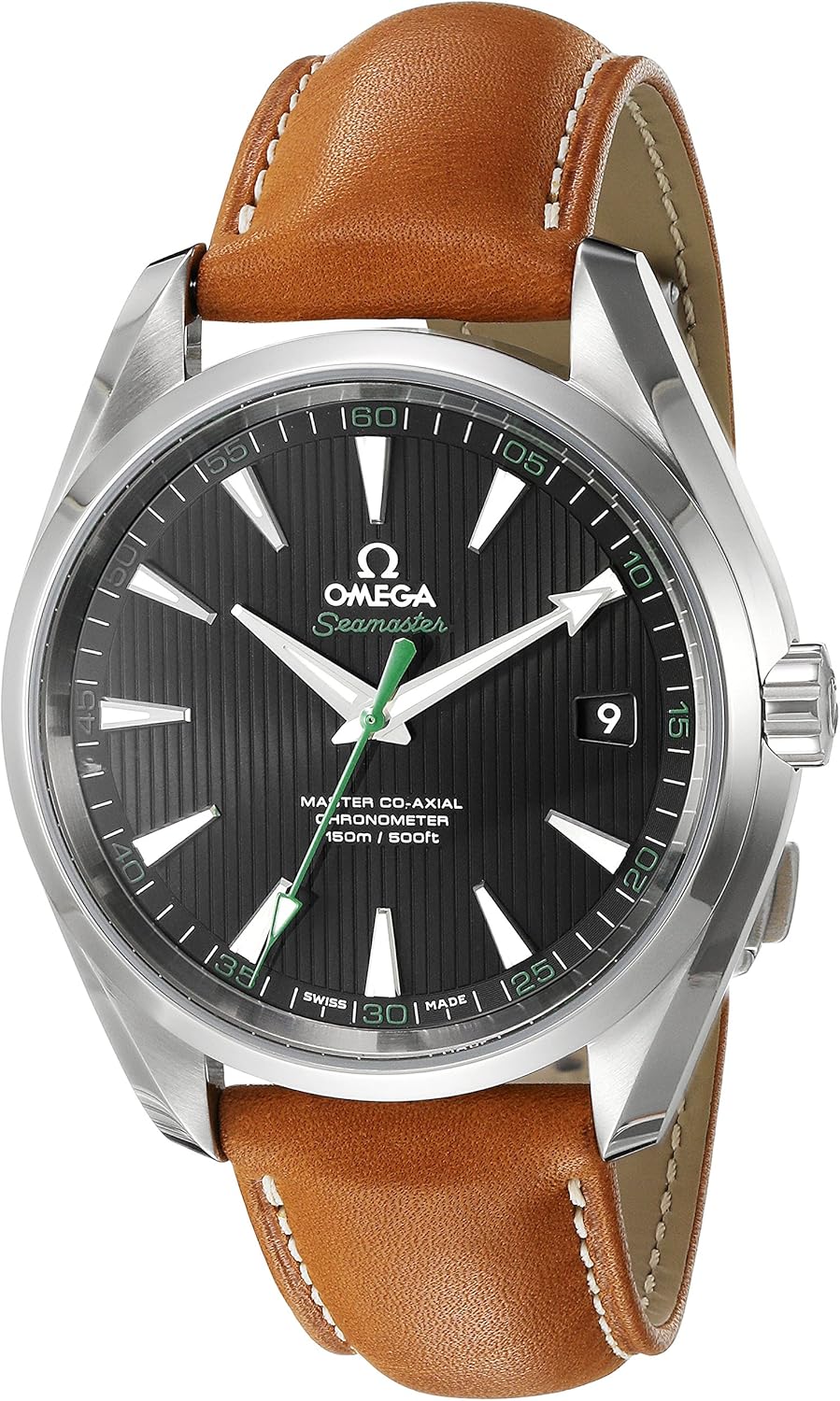 Amazon.com: Omega Men's Seamaster150 Analog Swiss Automatic Brown ...