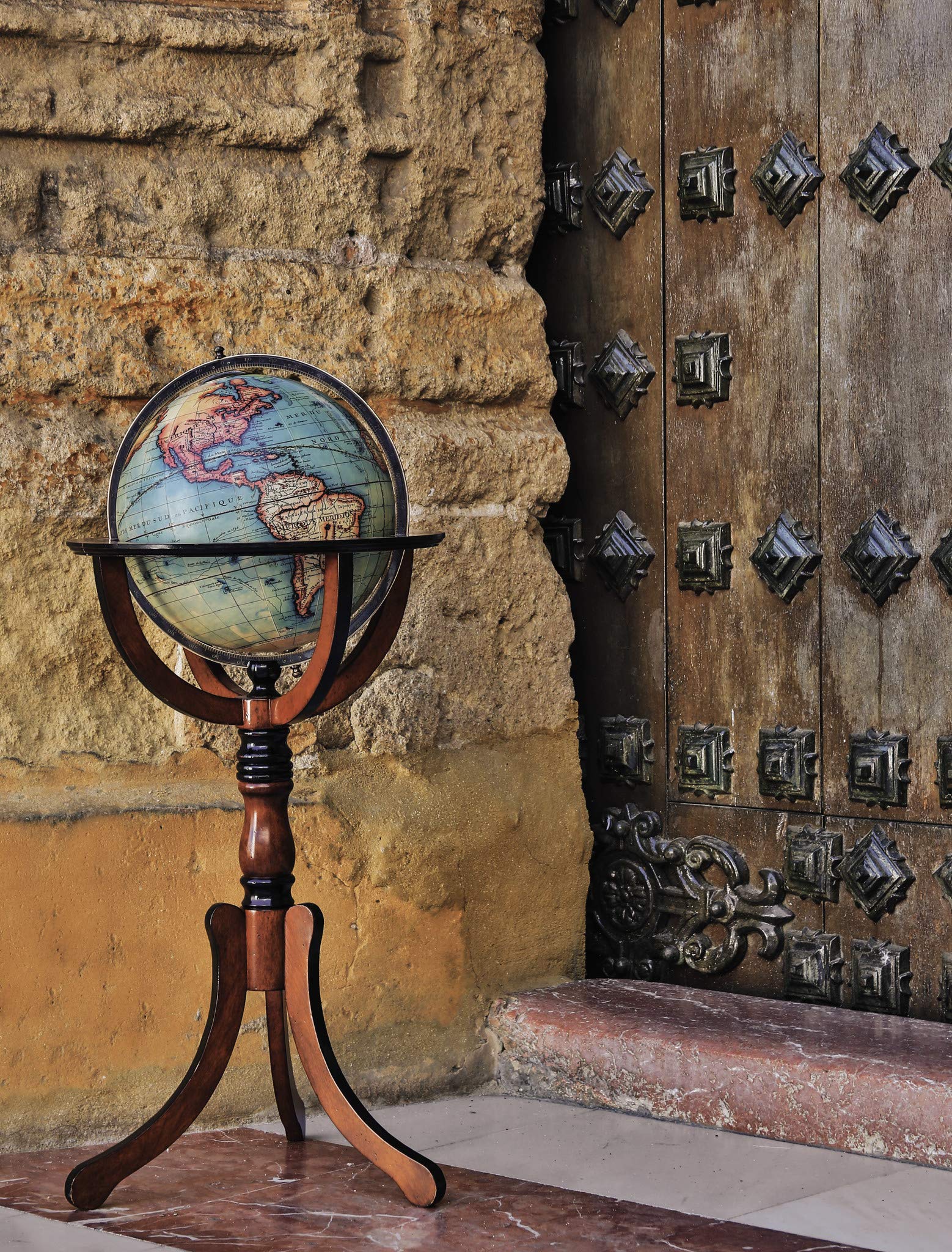 Library Globe With Stand