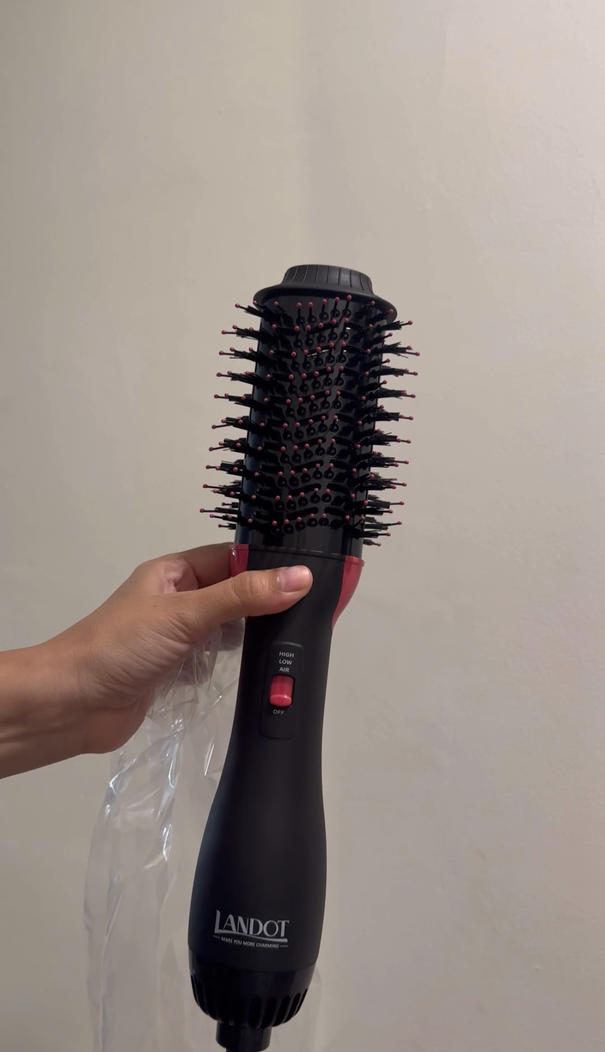 Watch LANDOT Hair Dryer Brush Blow Dryer Brush in One, One-Step Hot Air ...