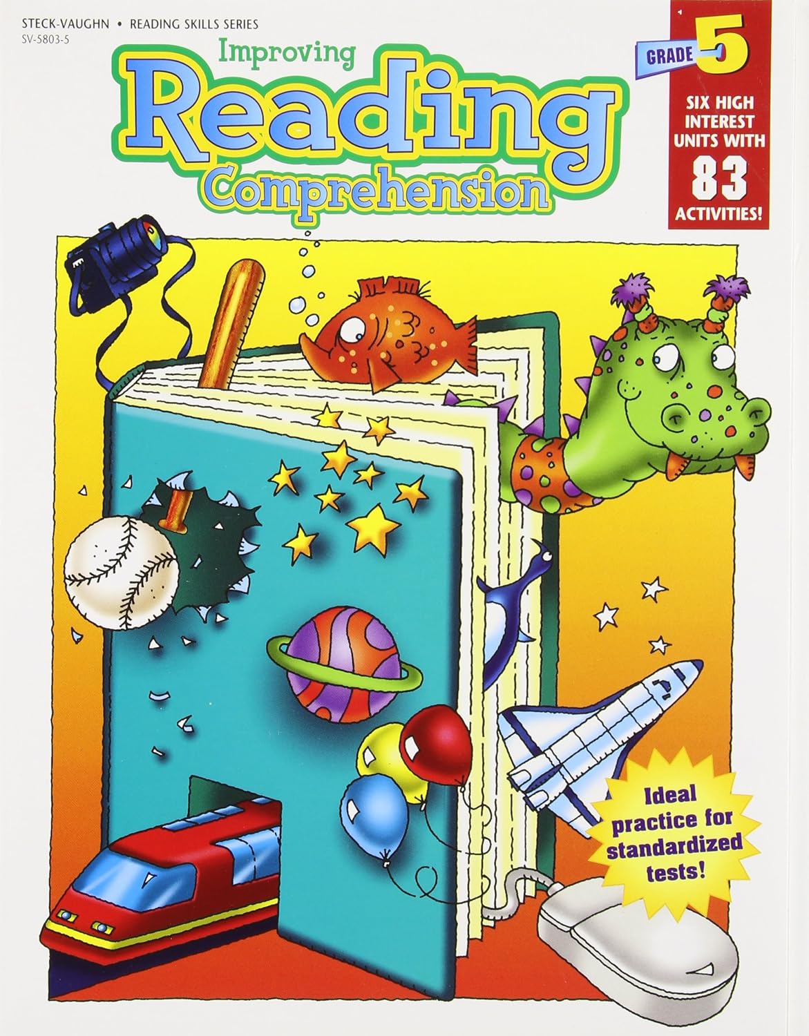 Improving Reading Comprehension Grade 5 STECK VAUGHN 9780817258030 Improving Reading Comprehension Grade 5 STECK VAUGHN 9780817258030