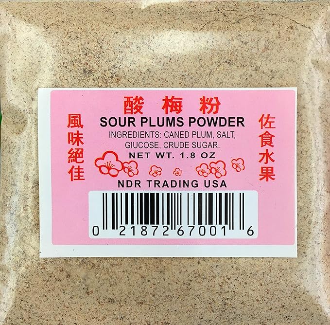 Amazon.com : Li Hing Mui Powder Hawaii's Fav Snack Seasoning Sour Plum ...