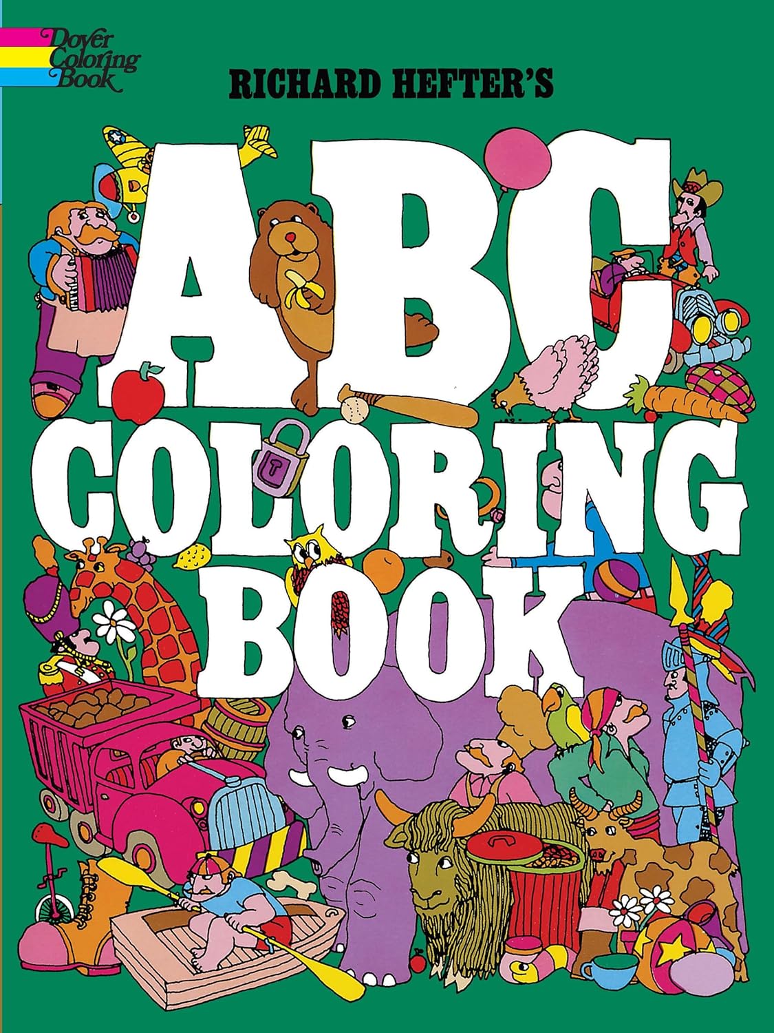ABC Coloring Book (Dover Alphabet Coloring Books): Richard Hefter ...