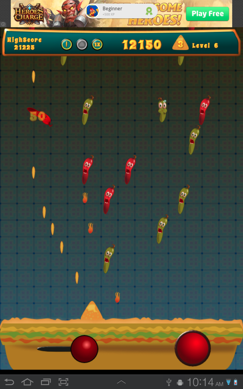 Spicy Invaders - App on Amazon Appstore