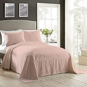 Amazon.com: Laurel & Mayfair Avah Cotton Bedspread : Home & Kitchen