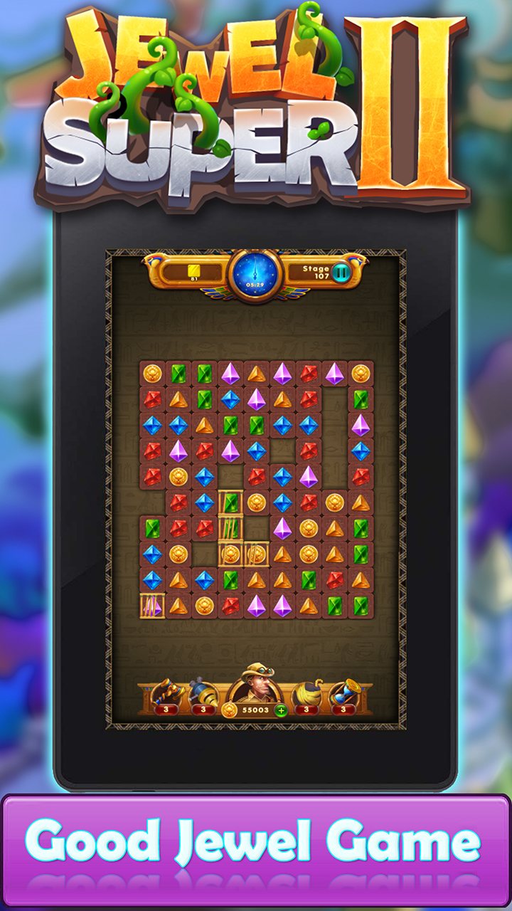 Jewel Super World II - New jewel match 3 games - App on Amazon Appstore