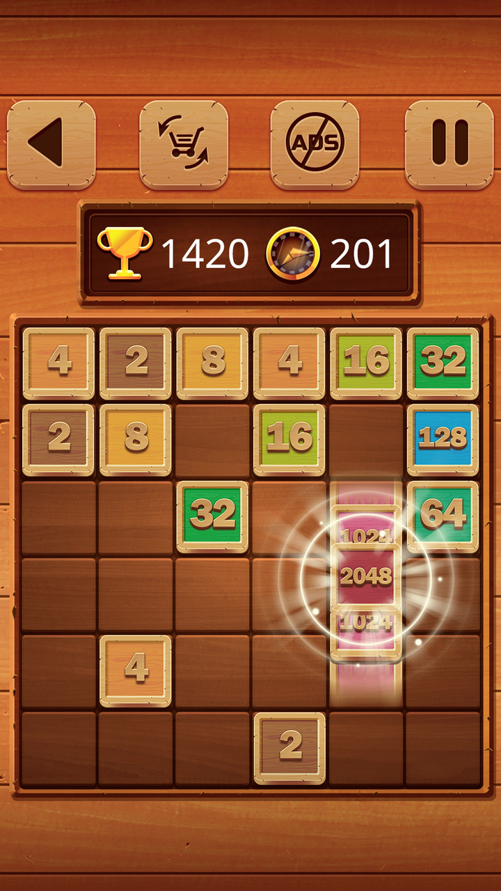 2048 Wooden Edition for TV - App on Amazon Appstore