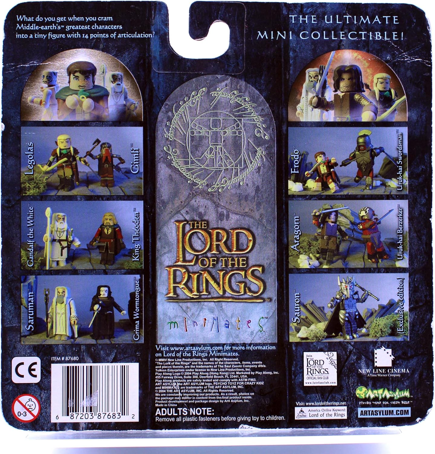 Señor de los anillos Saruman wormtongue Mini Mates – Yaxa Colombia